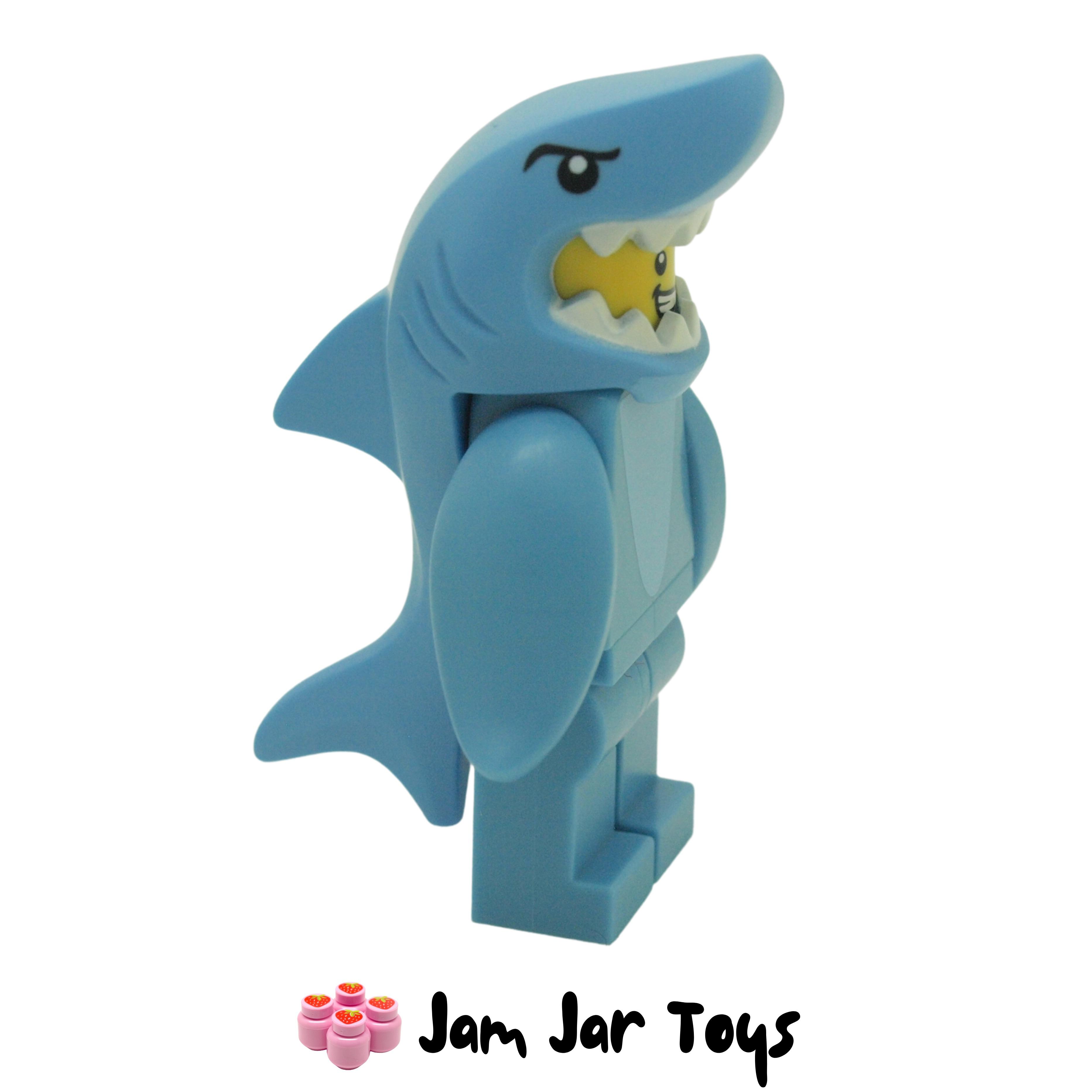 LEGO Shark Suit Guy Series 15 Collectable Minifigure 71011-13 COL240 RBB