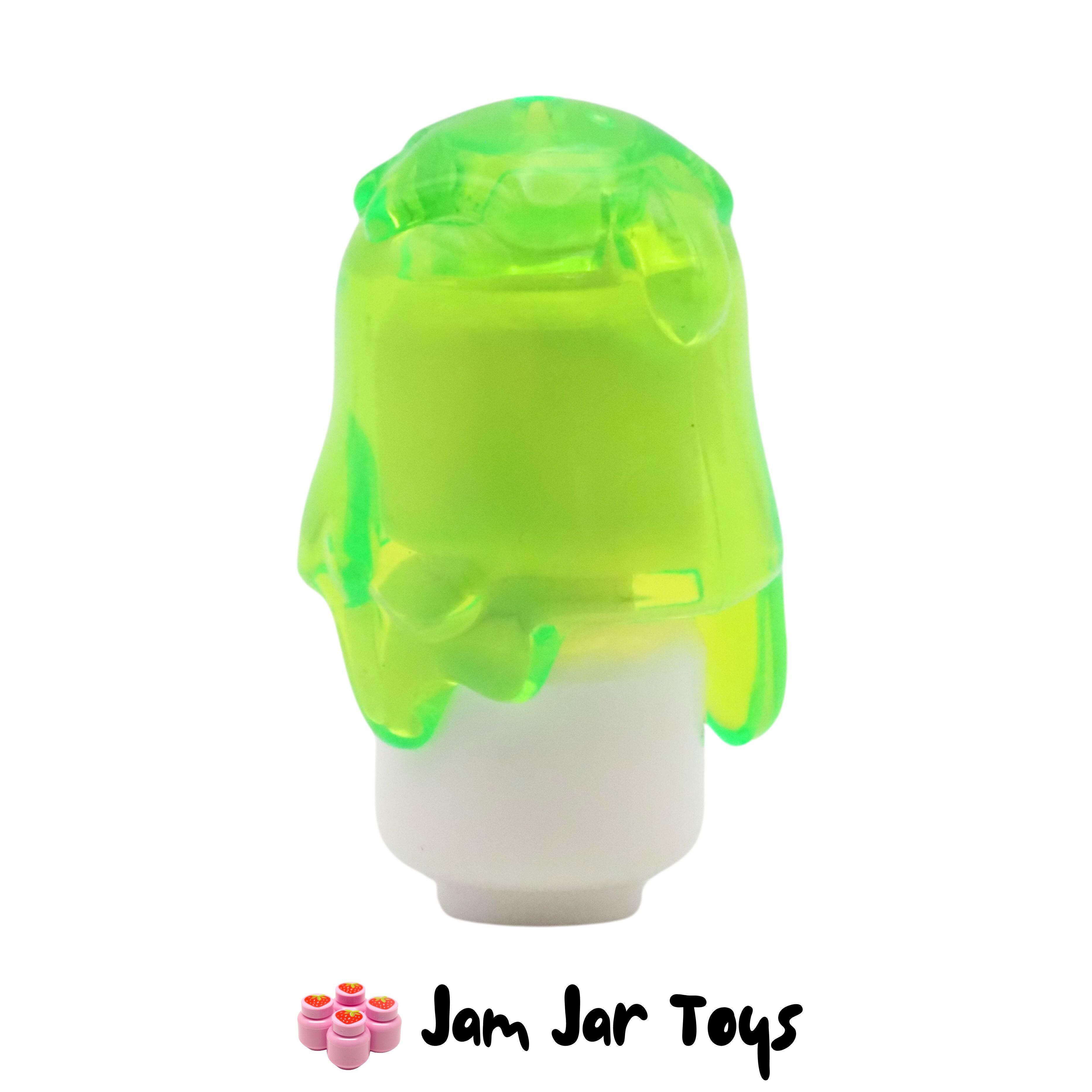LEGO Trans-Bright Green Slime Headwear 6443455 | JamJarToys