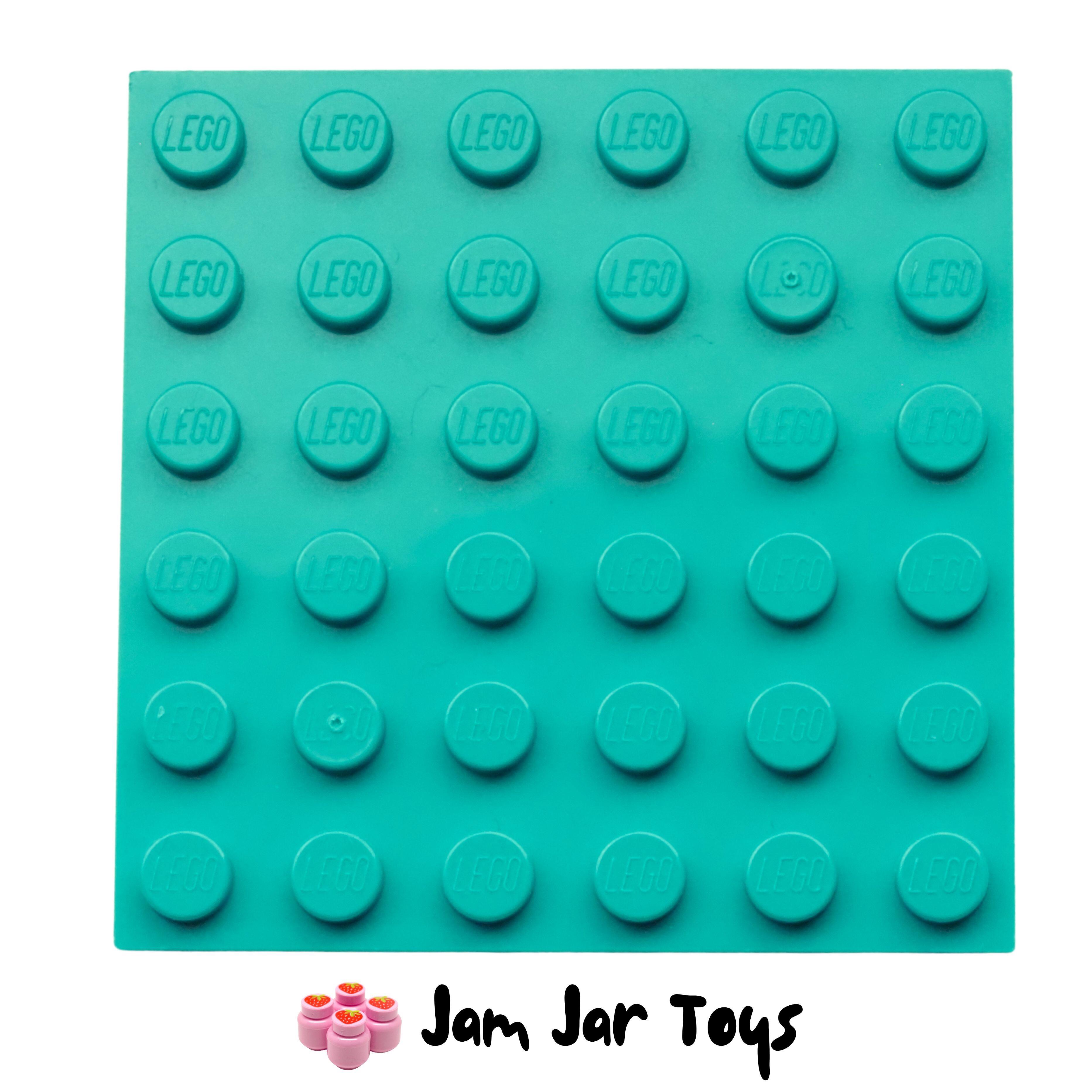 LEGO Dark Turquoise 6 x 6 LEGO Base Plate