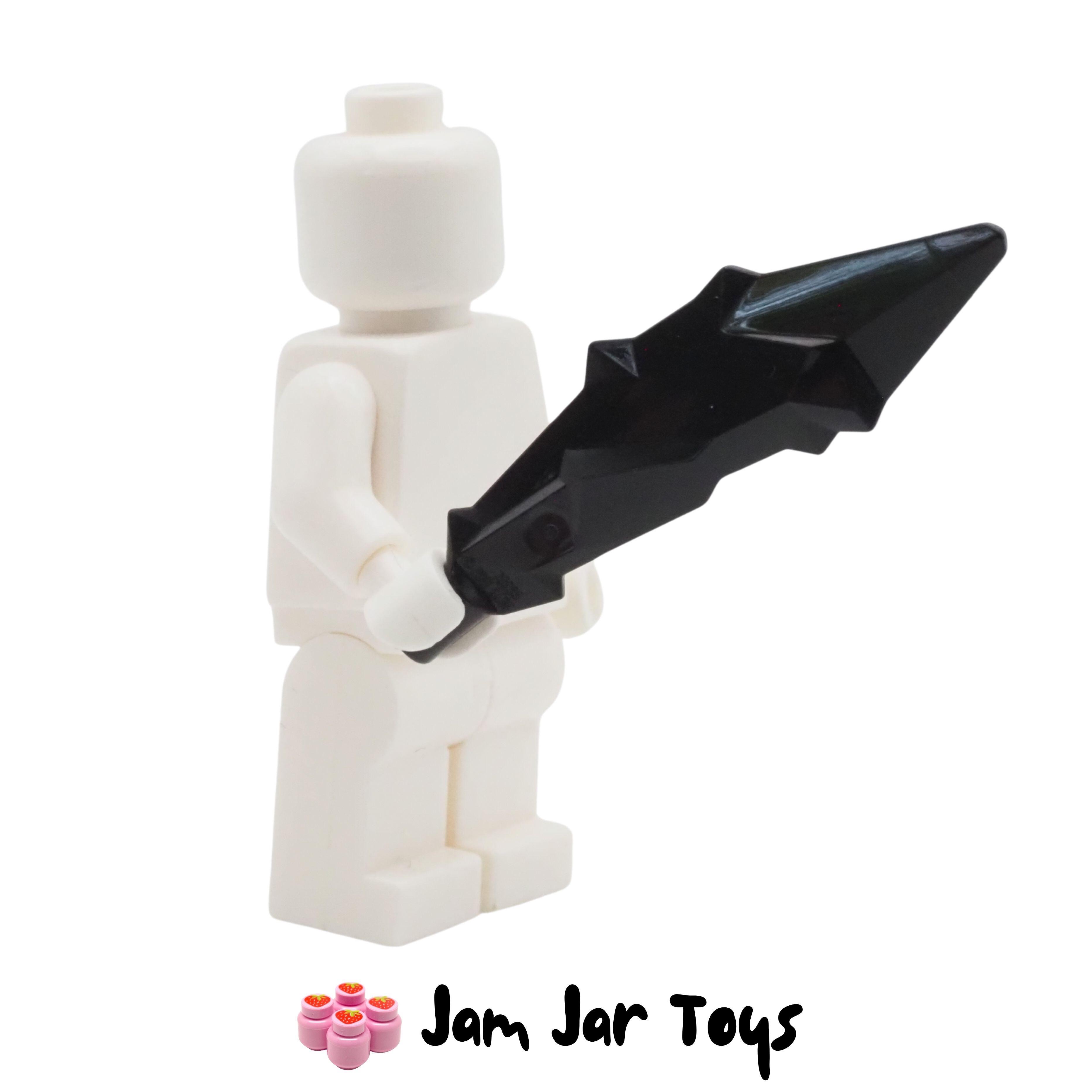LEGO Minifigure Sword - Black Crystal Blade 6563354 | JamJarToys