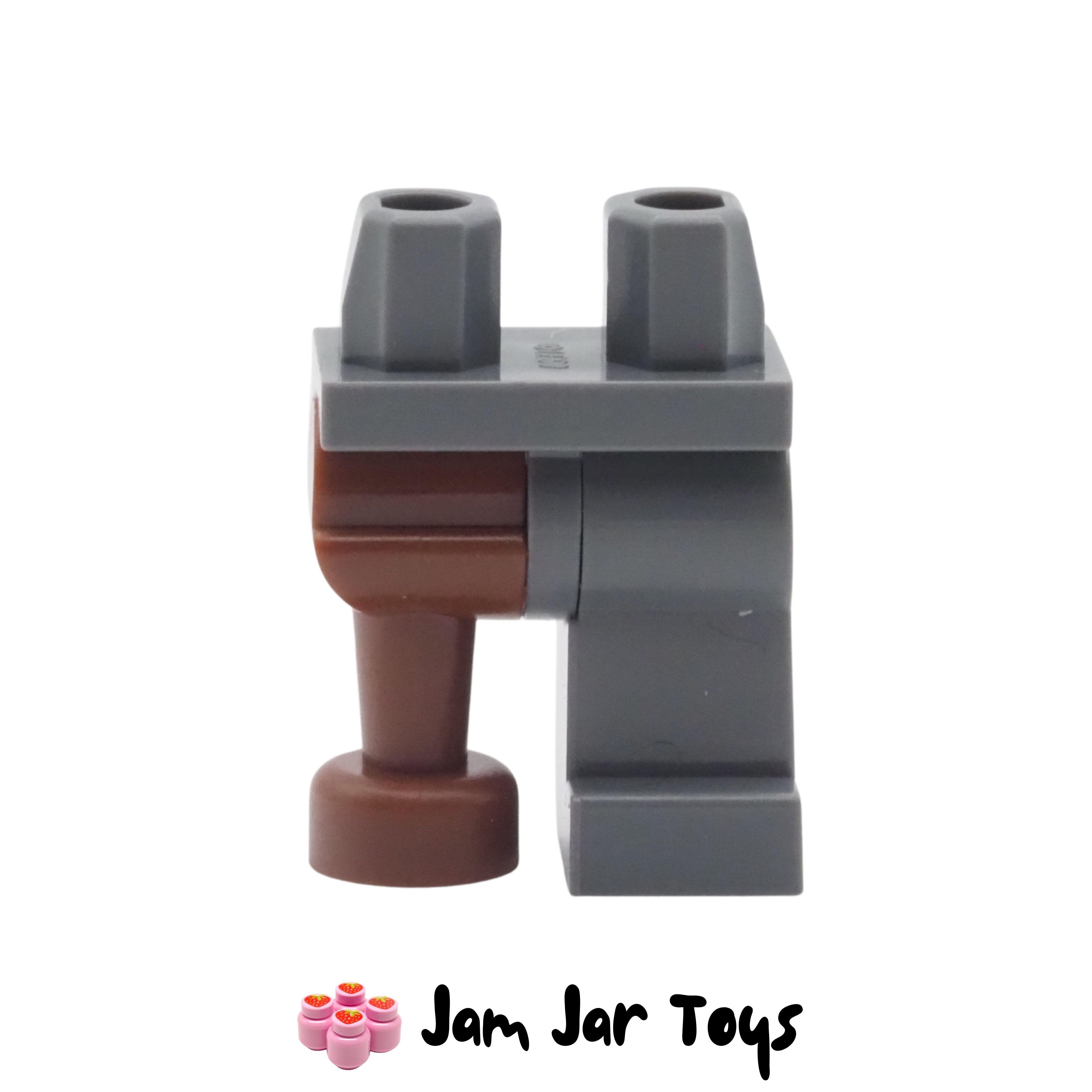 LEGO Pirate Peg Leg – Reddish Brown & Grey Leg / Hips 6552741