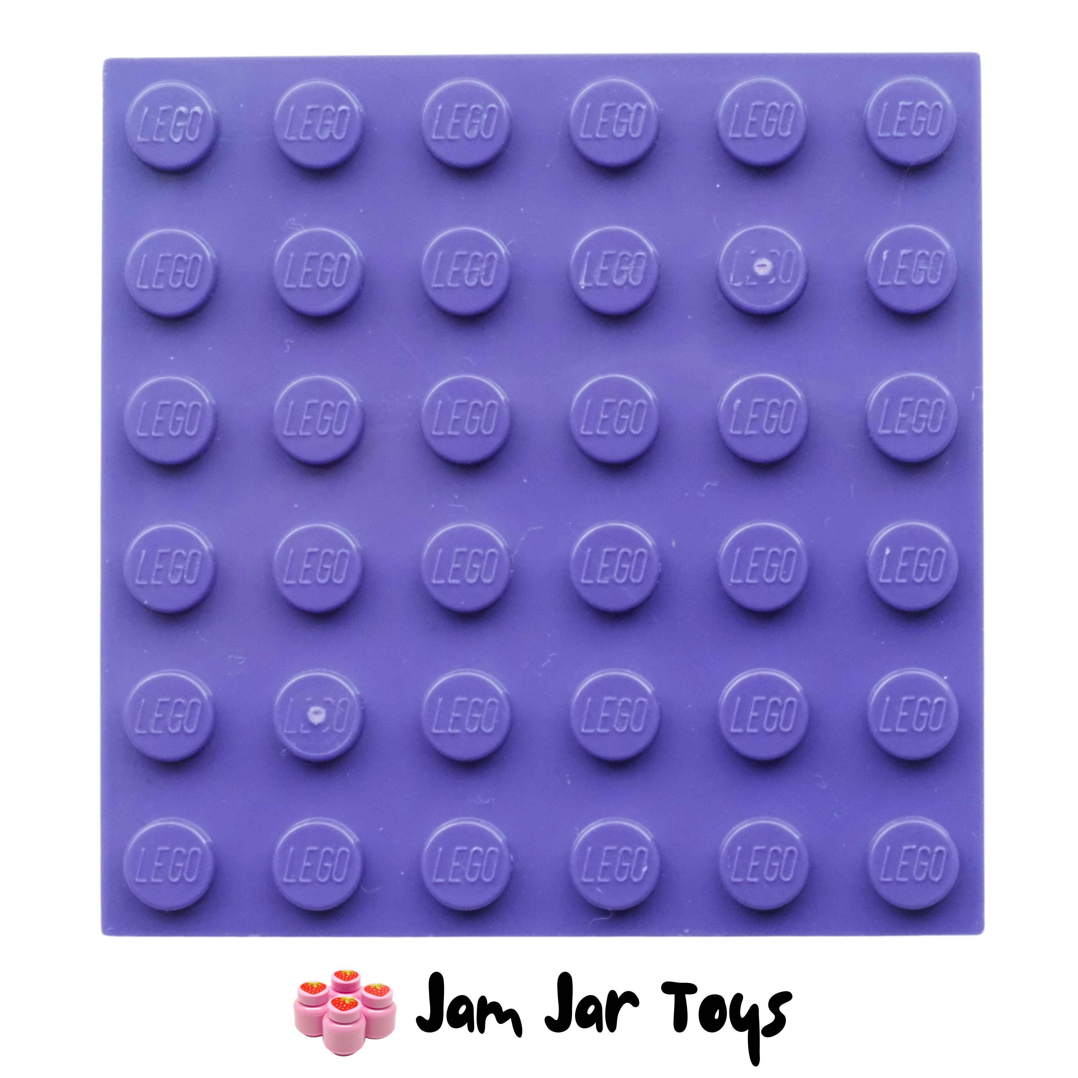 LEGO Dark Purple 6 x 6 LEGO Base Plate