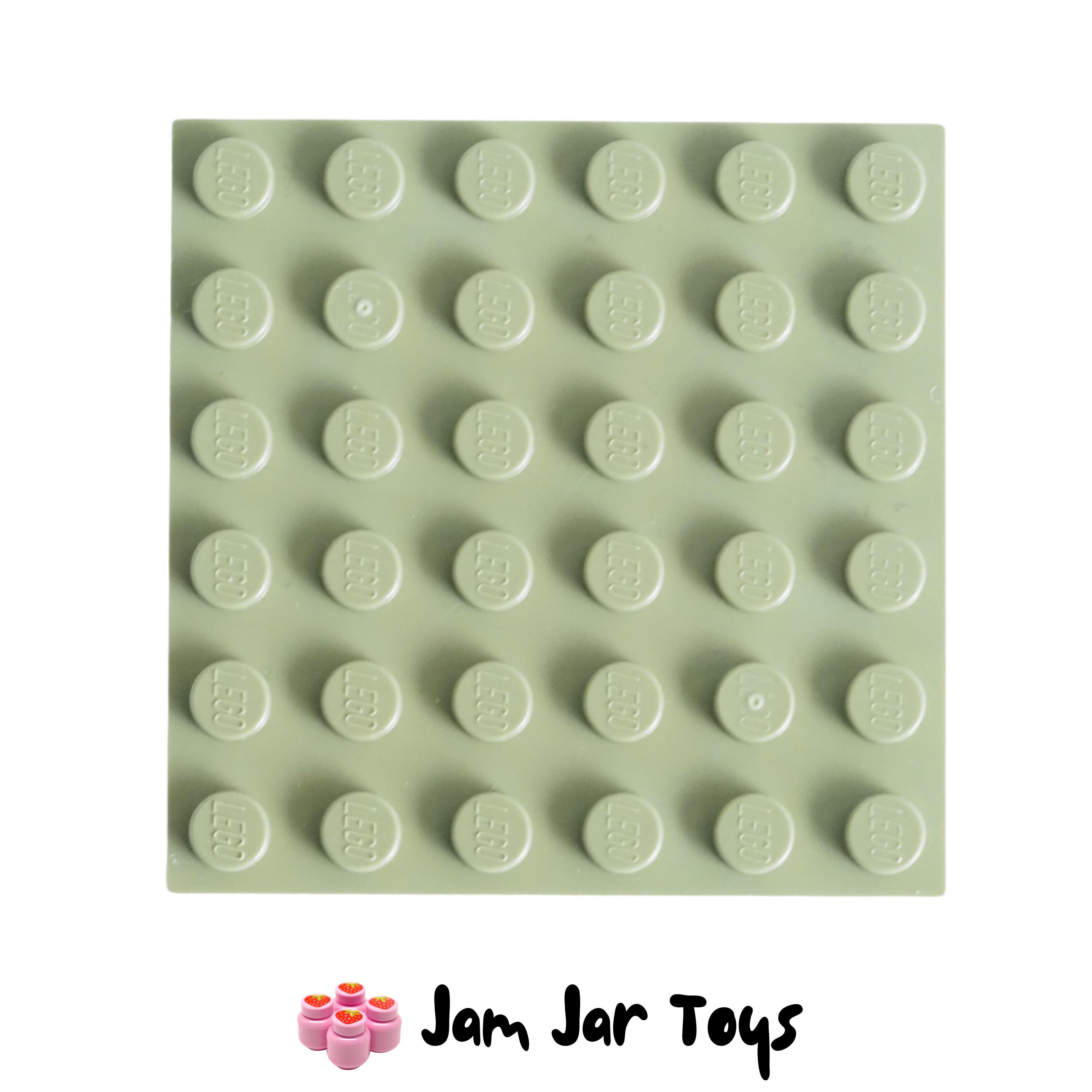 LEGO Olive Green 6 x 6 LEGO Base Plate Bp229