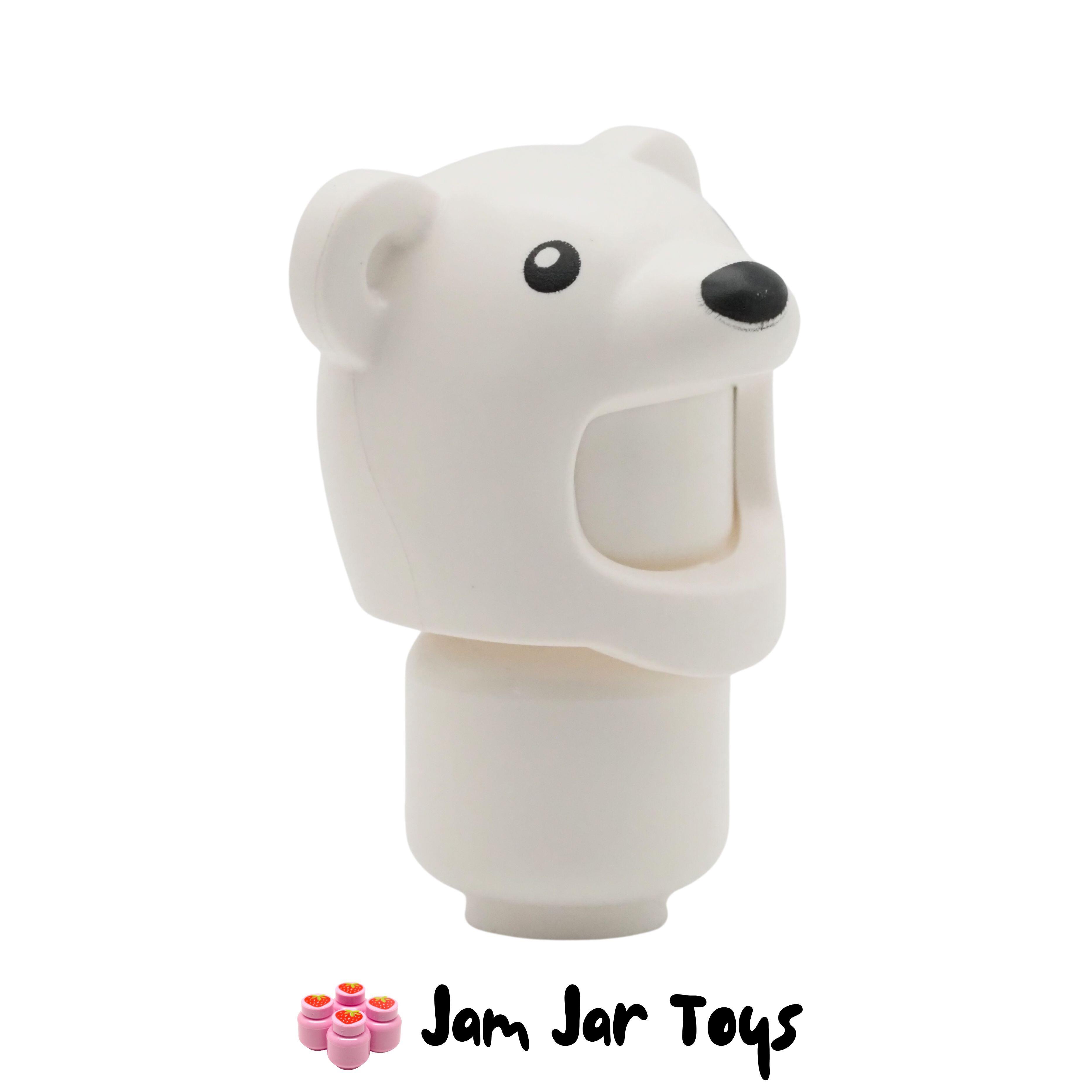 LEGO Minifigure Animal Outfit | White Bear Mask | 104485 | HG347