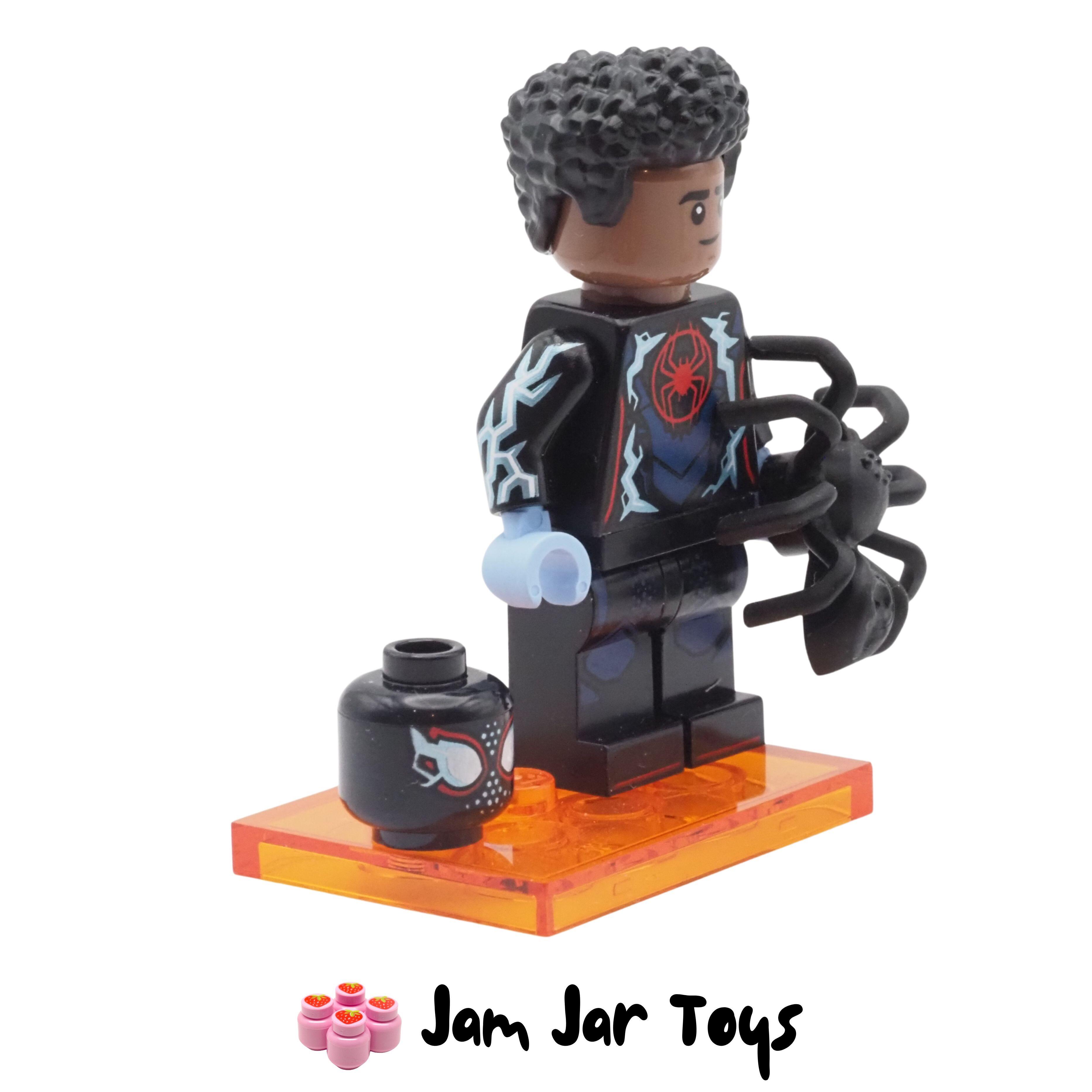 LEGO Miles Morales Spider-Verse Minifigure (COLSPI01) | JamJarToys