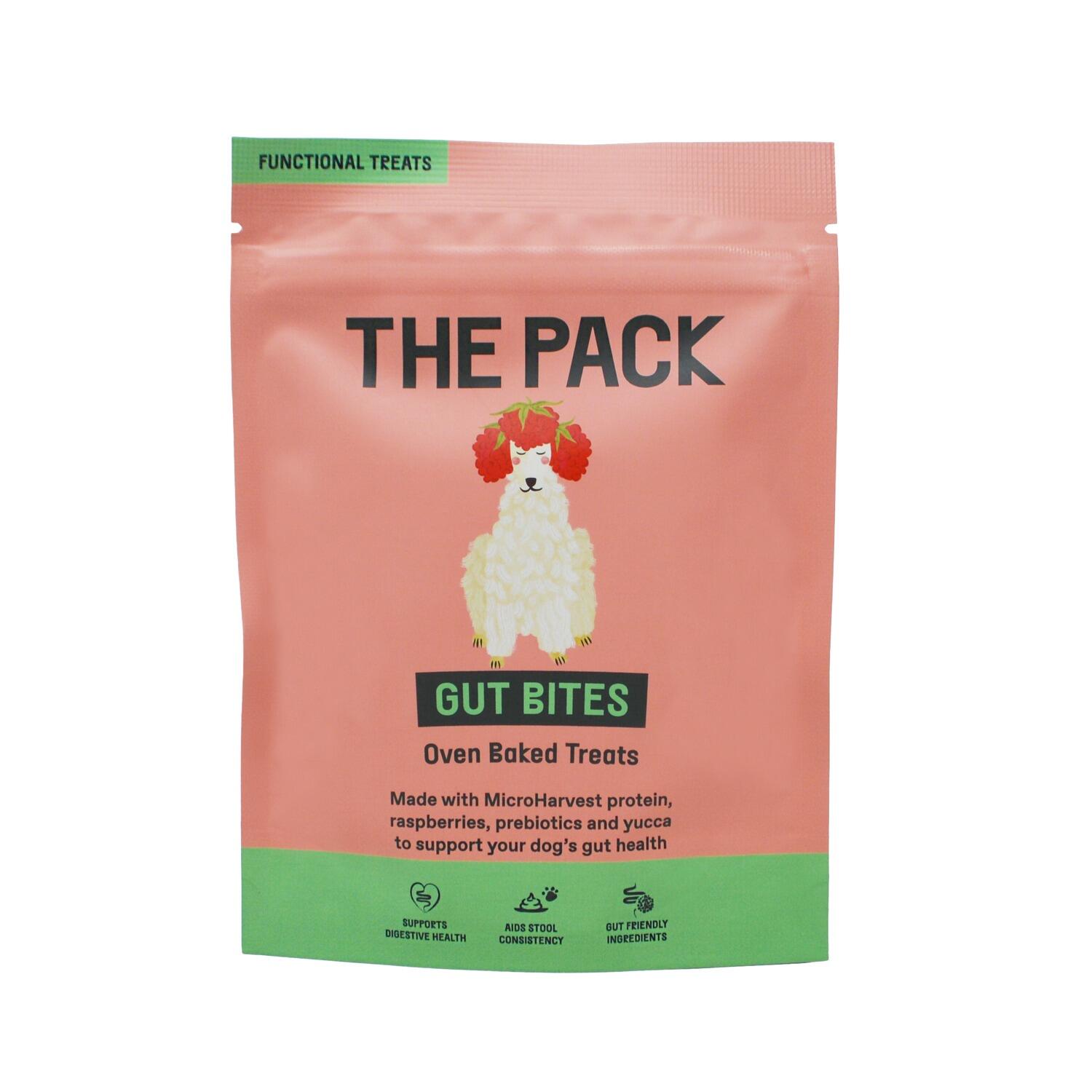 The Pack Gut Bites Functional Dog Treats 100g