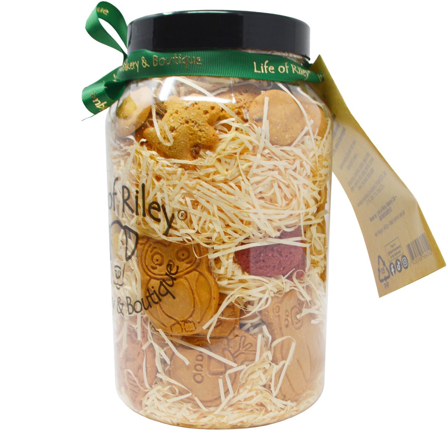 Life of Riley Bakery - Doggy Christmas Biscuit Jar