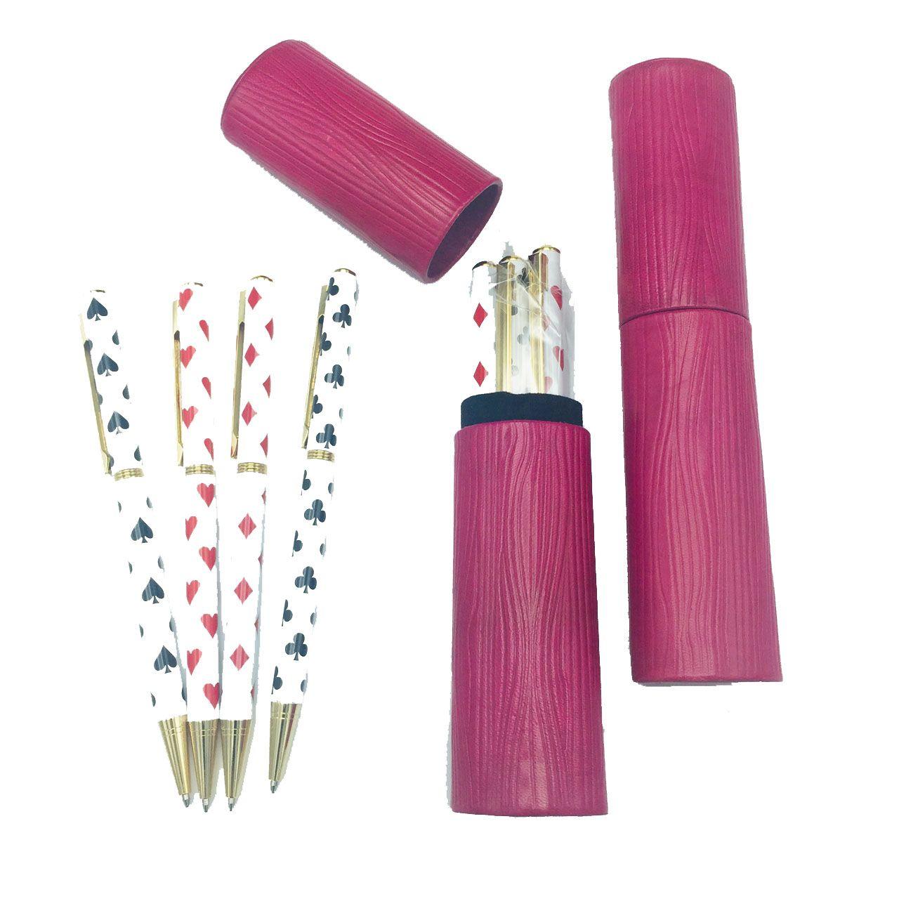 Bridge Pen Set in Leather Case