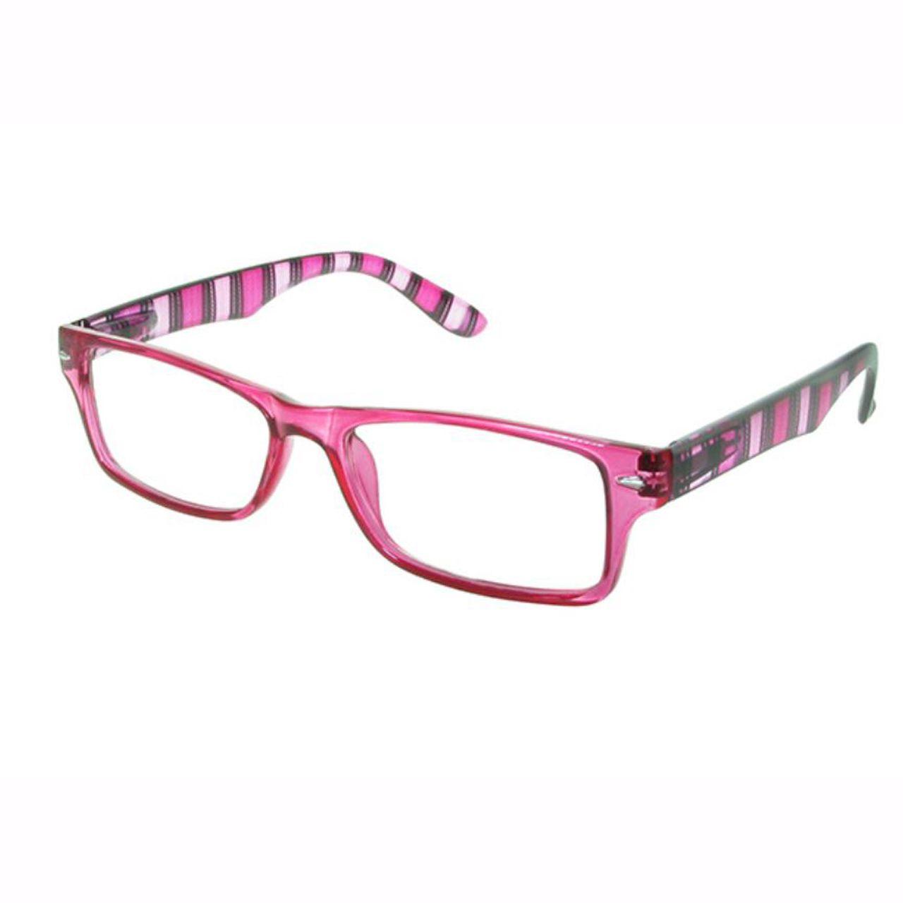 Reading Glasses Fizzy Pink Stripes