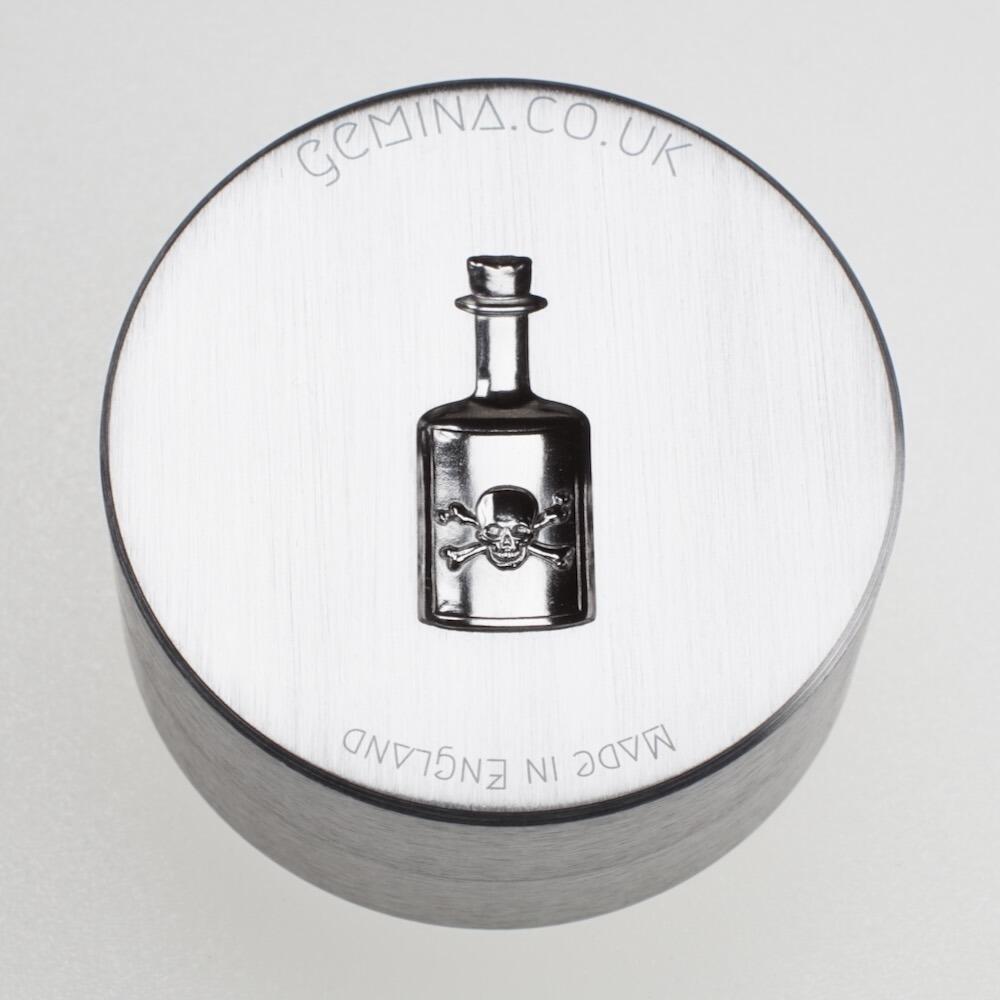 Gemina Large, Medium & Small Poison Bottle Impression Die