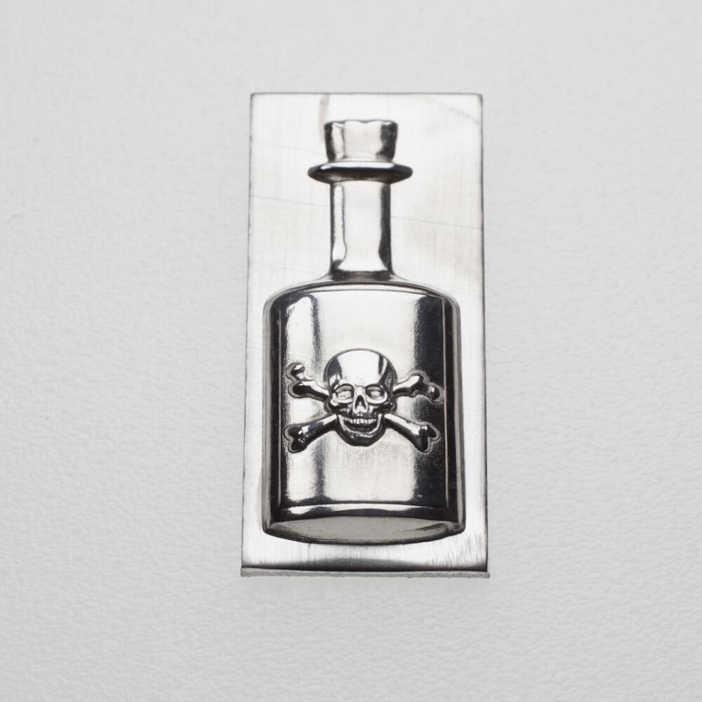 Gemina Large, Medium & Small Poison Bottle Impression Die