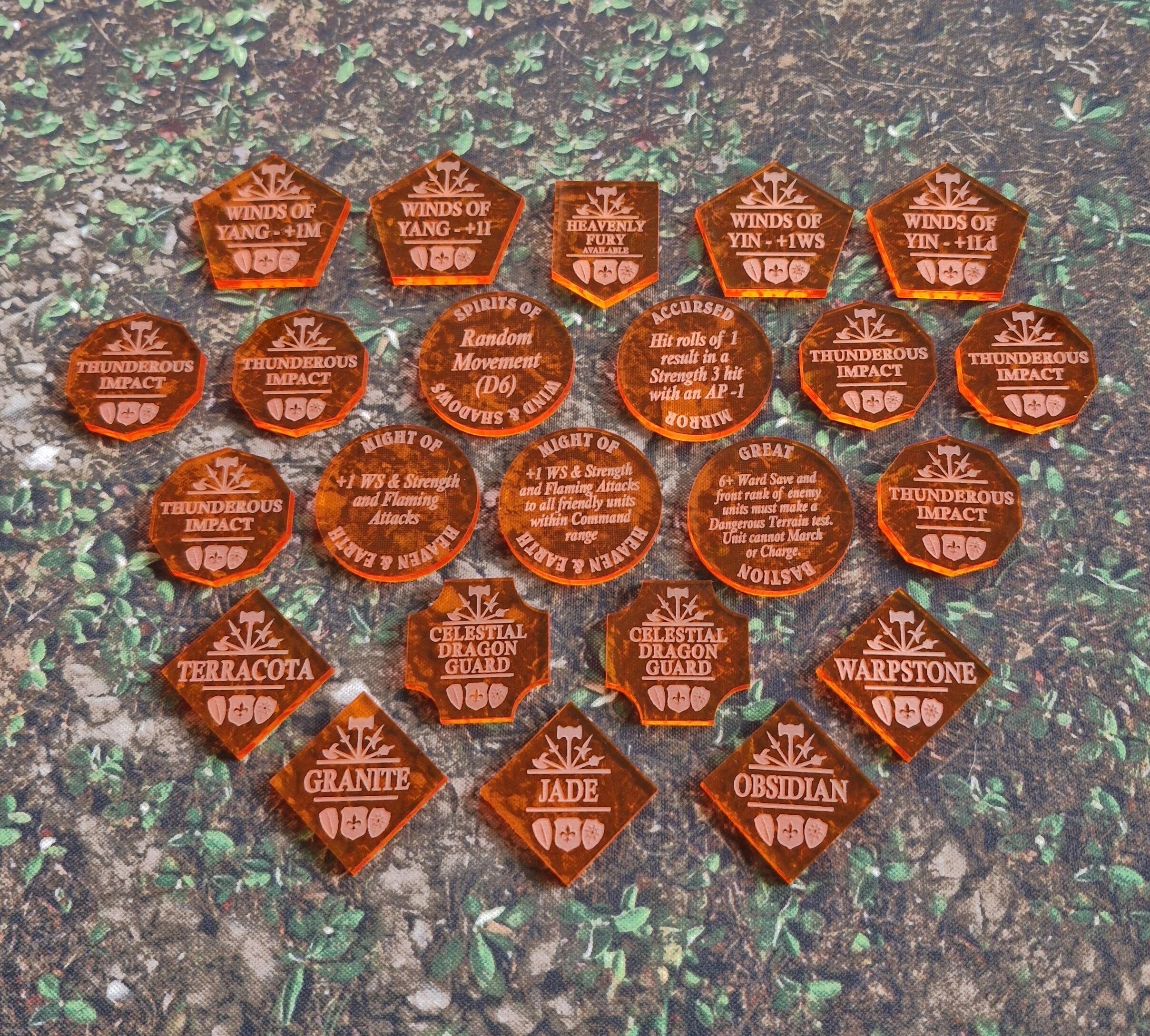 The Old World Core Armies Token Sets - Grand Cathay