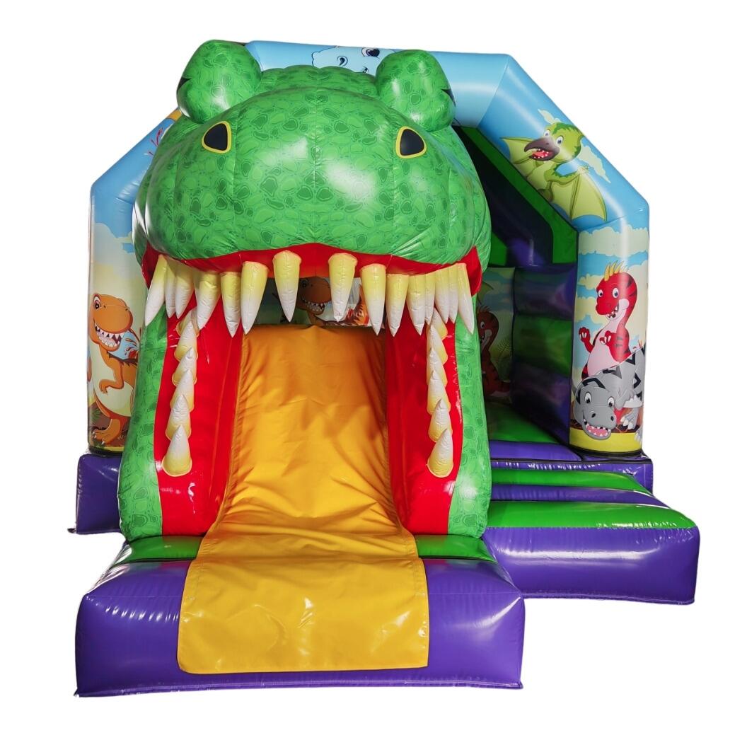 12ft x 15ft 3D Dino V3 Front Slide Combo