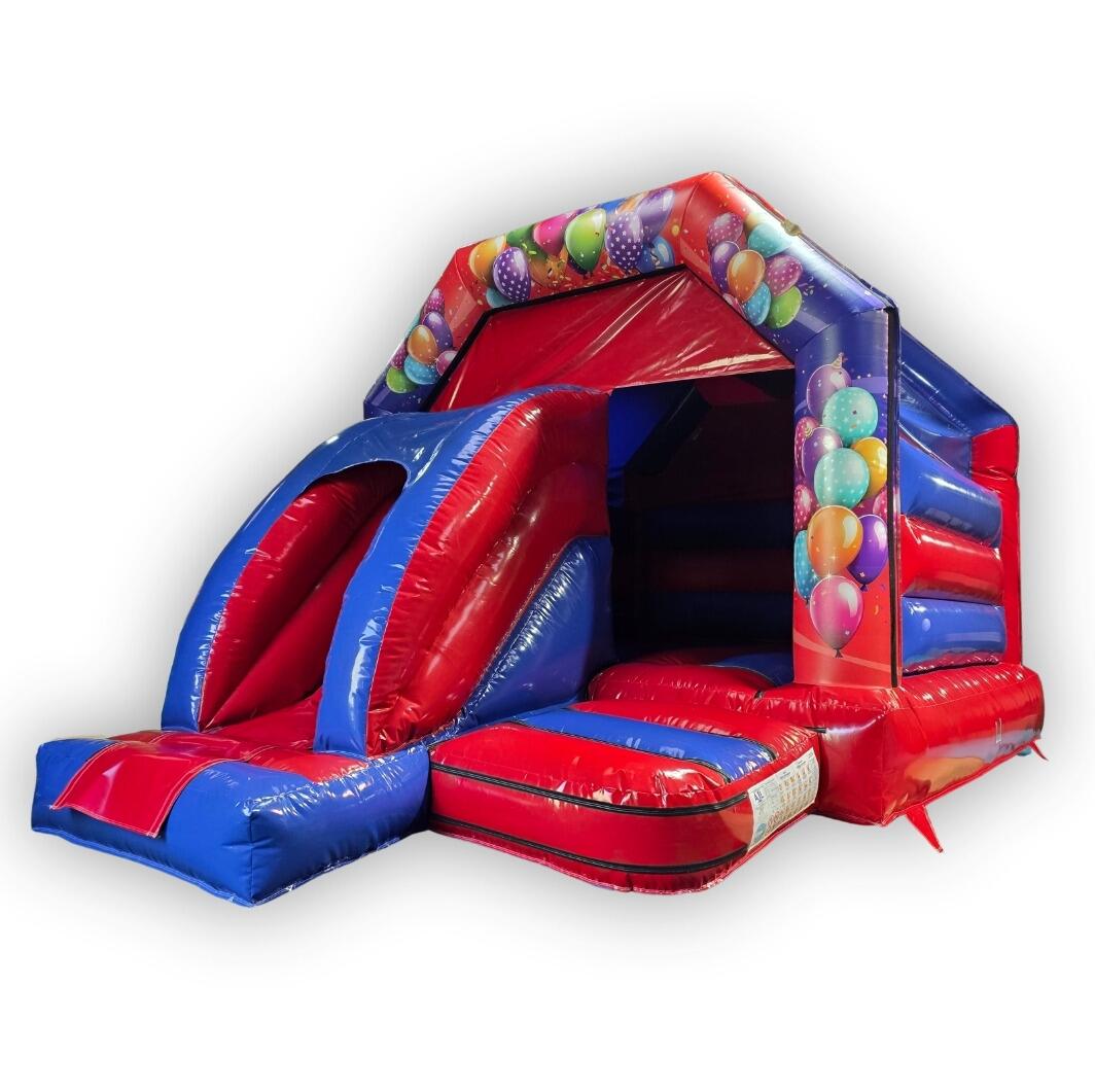 12ft x 18ft Party 2026 Red & Blue 5pc Velcro Front Slide Combo