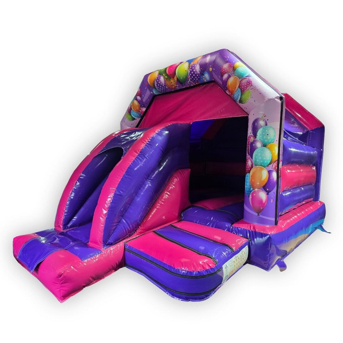 12ft x 18ft Party 2026 Pink & Purple 5pc Velcro Front Slide Combo