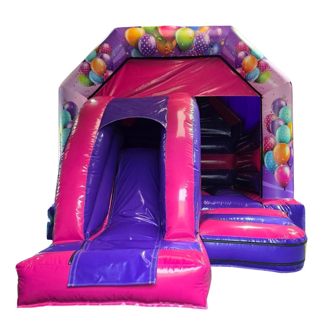 12ft x 18ft Party 2026 Pink & Purple 5pc Velcro Front Slide Combo