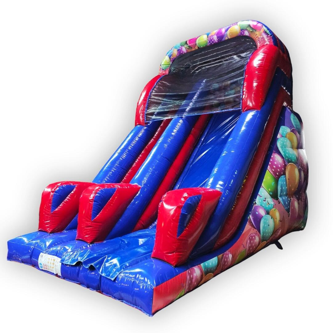 10ft Platform Party 2026 Red & Blue Arch Slide