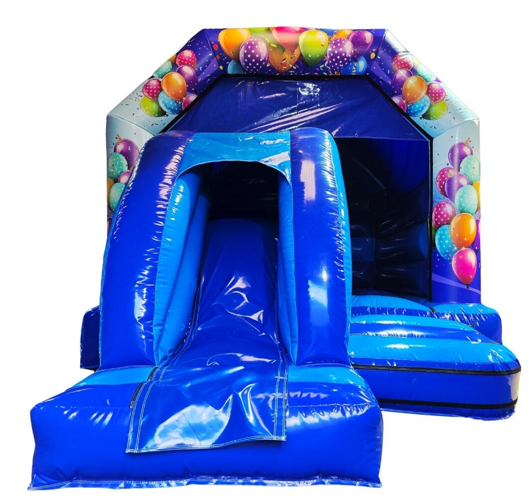 12ft x 18ft Party 2026 Light Blue & Dark Blue 5pc Velcro Front Slide Combo