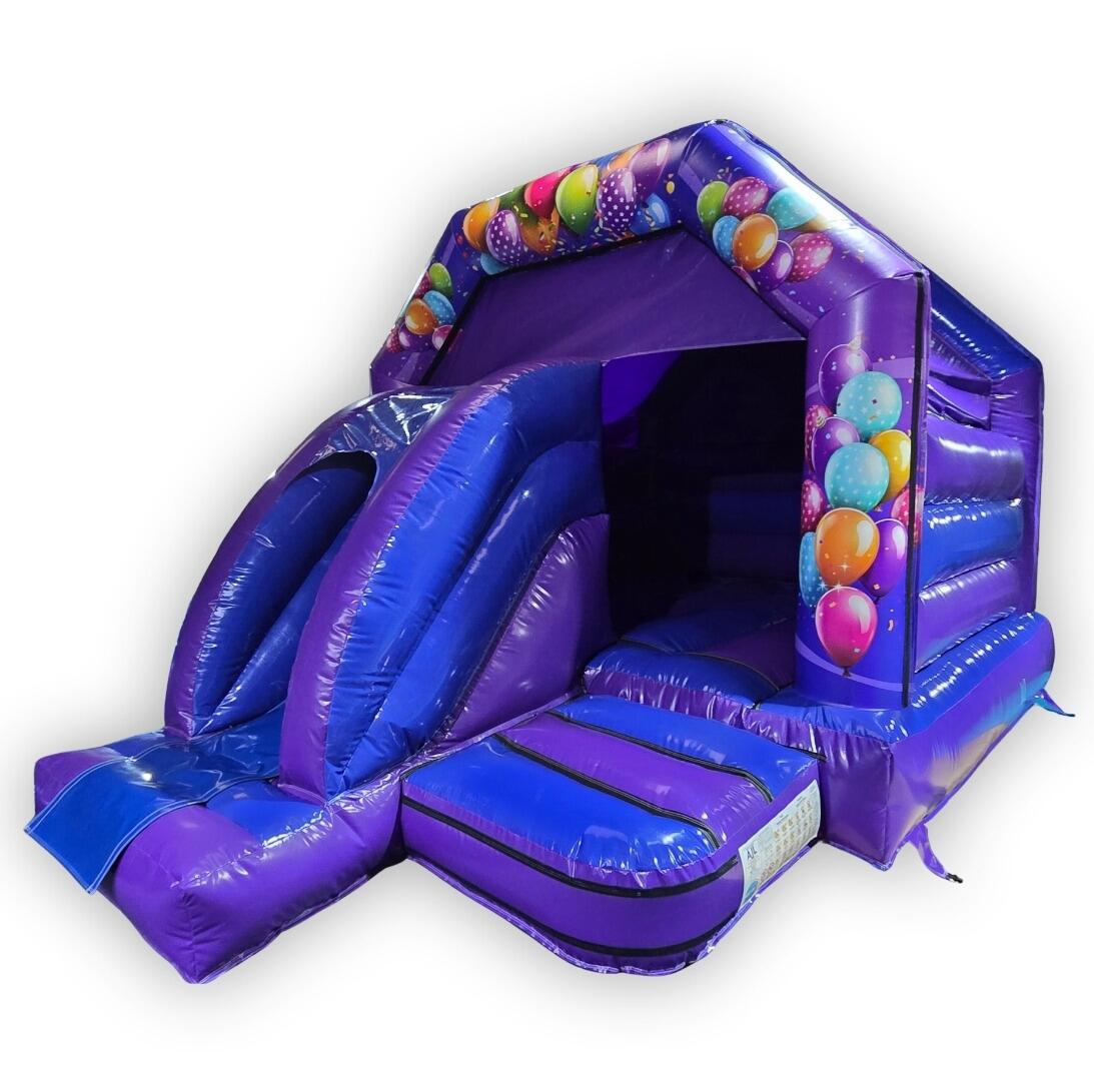 12ft x 18ft Party 2026 Dark Blue & Purple 5pc Velcro Front Slide Combo