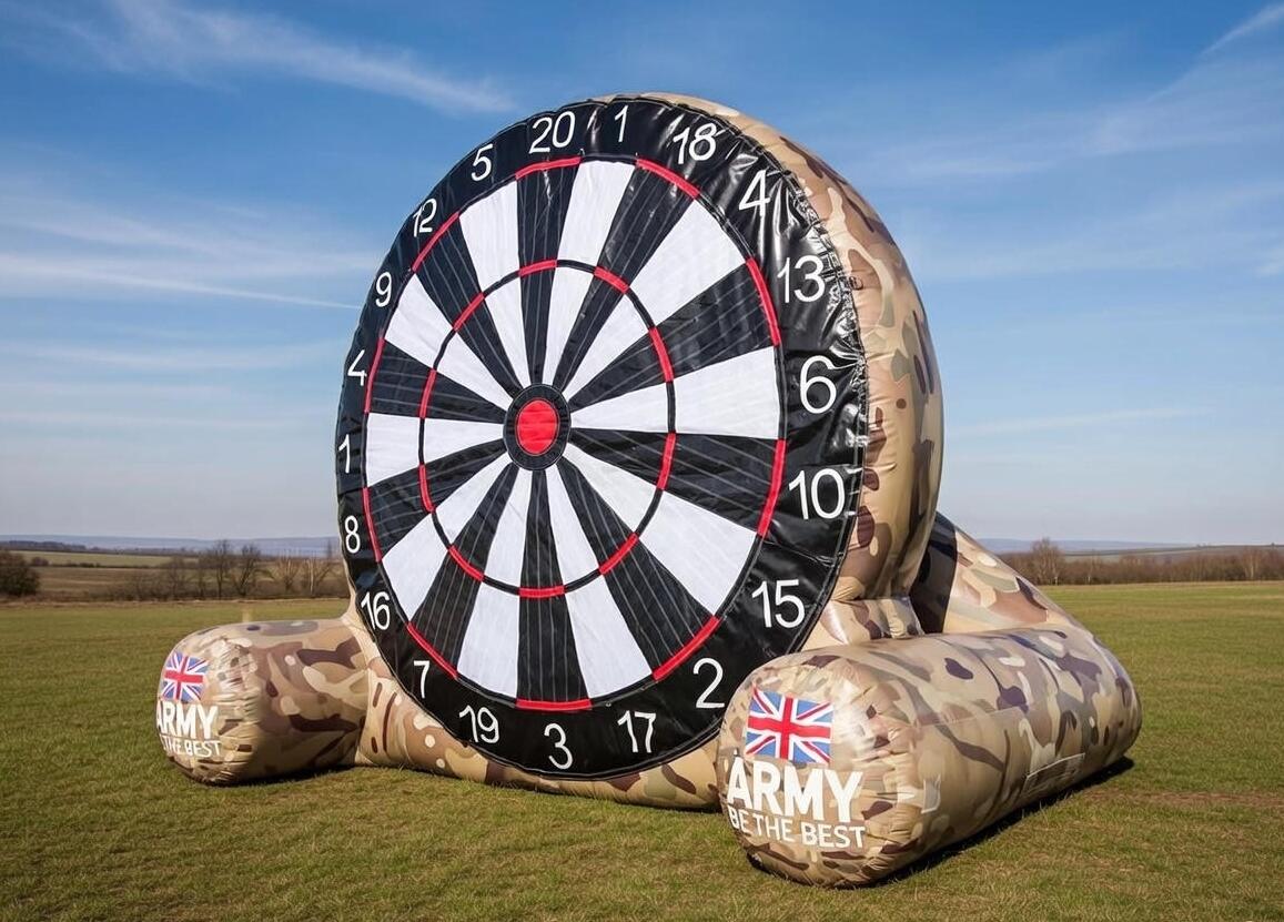 20ft x 17ft x 13ft Custom Branded Football Darts