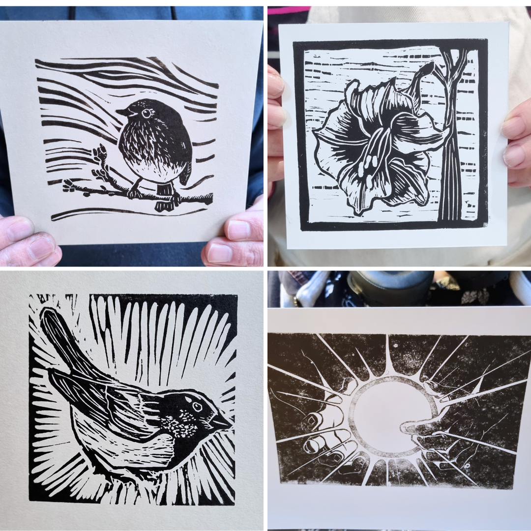 BEGINNERS Sat 31st October 2026 - Linocut Basics Workshop. 10 - 4 pm