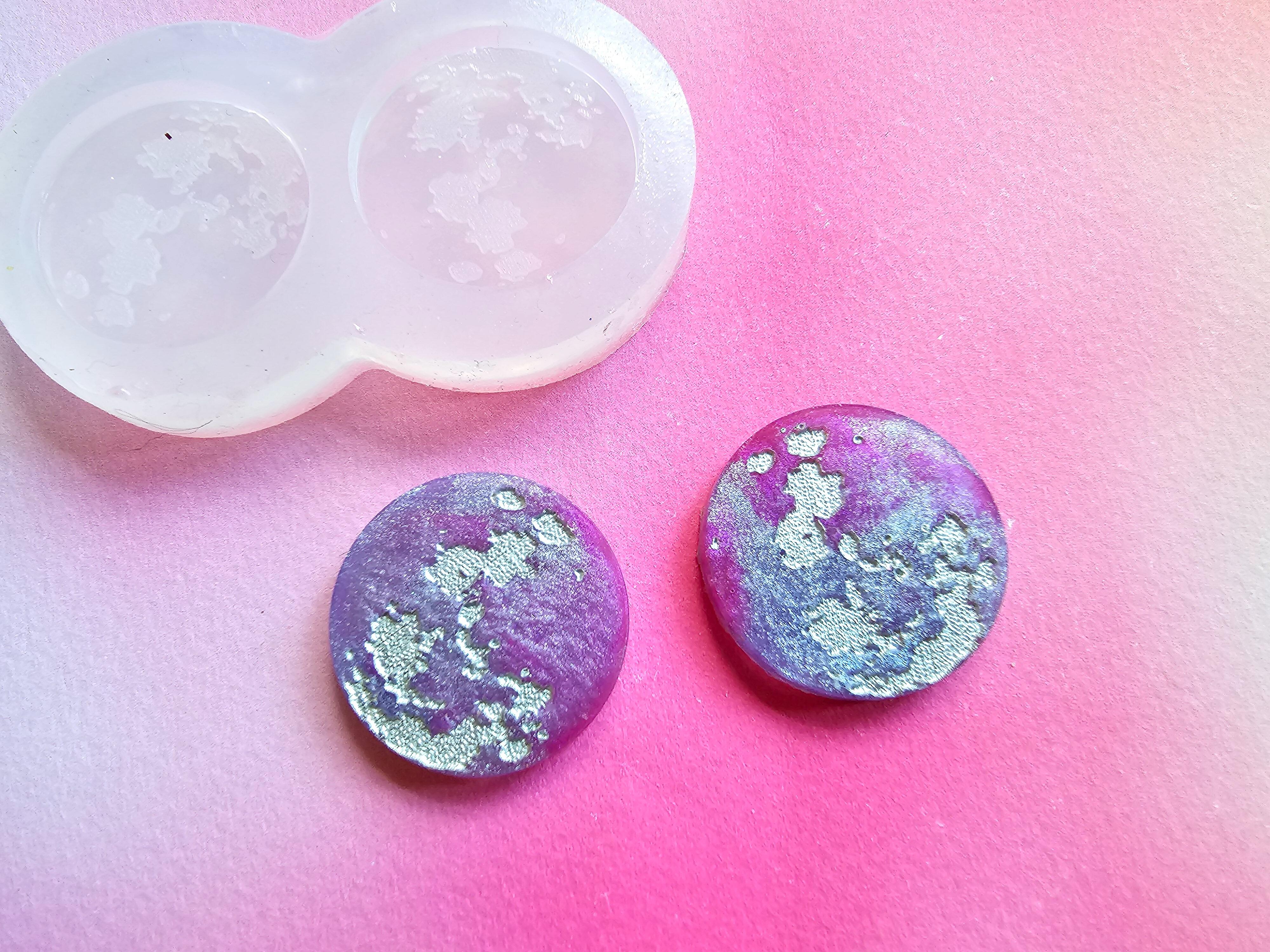 Full moon planet assorted jewellery moulds