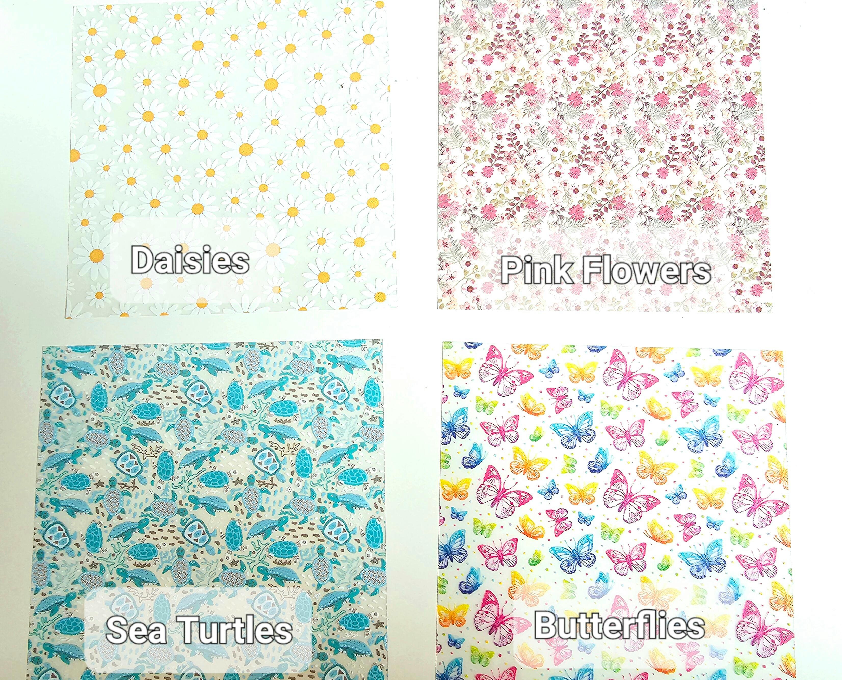 Assorted Adhesive sticker Pattern sheets trio