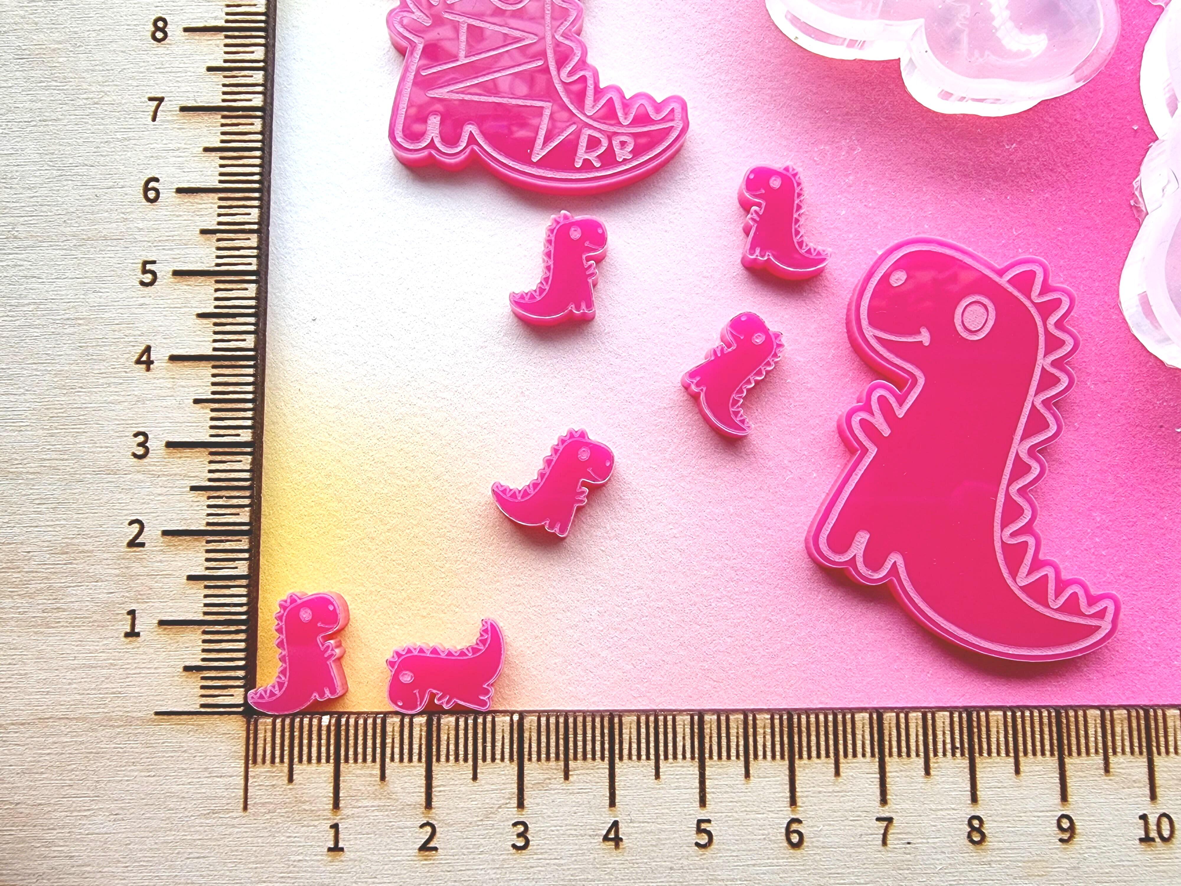 Cute Dinosaur Rawrr jewellery moulds