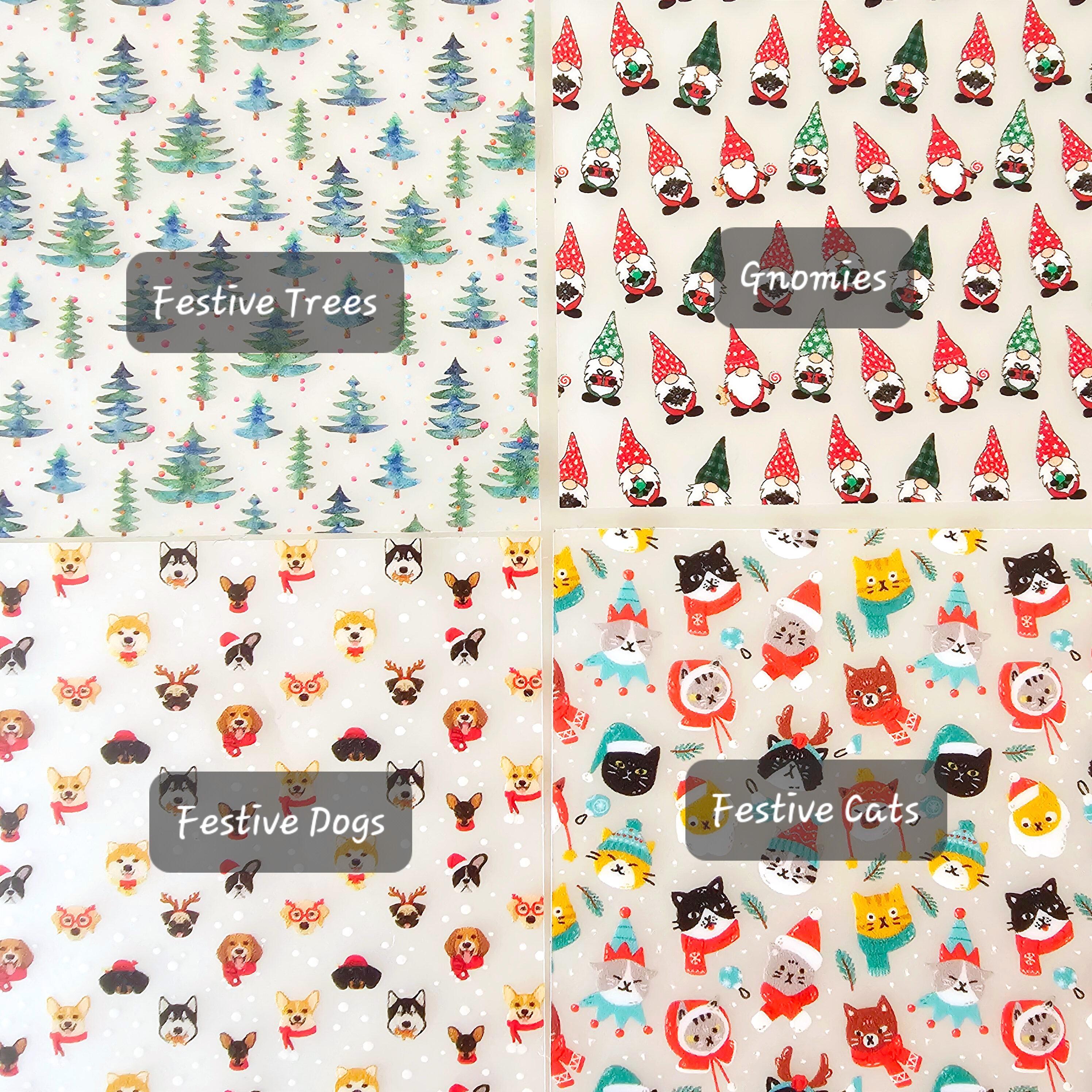 Adhesive Pattern sheets Winter & Festive