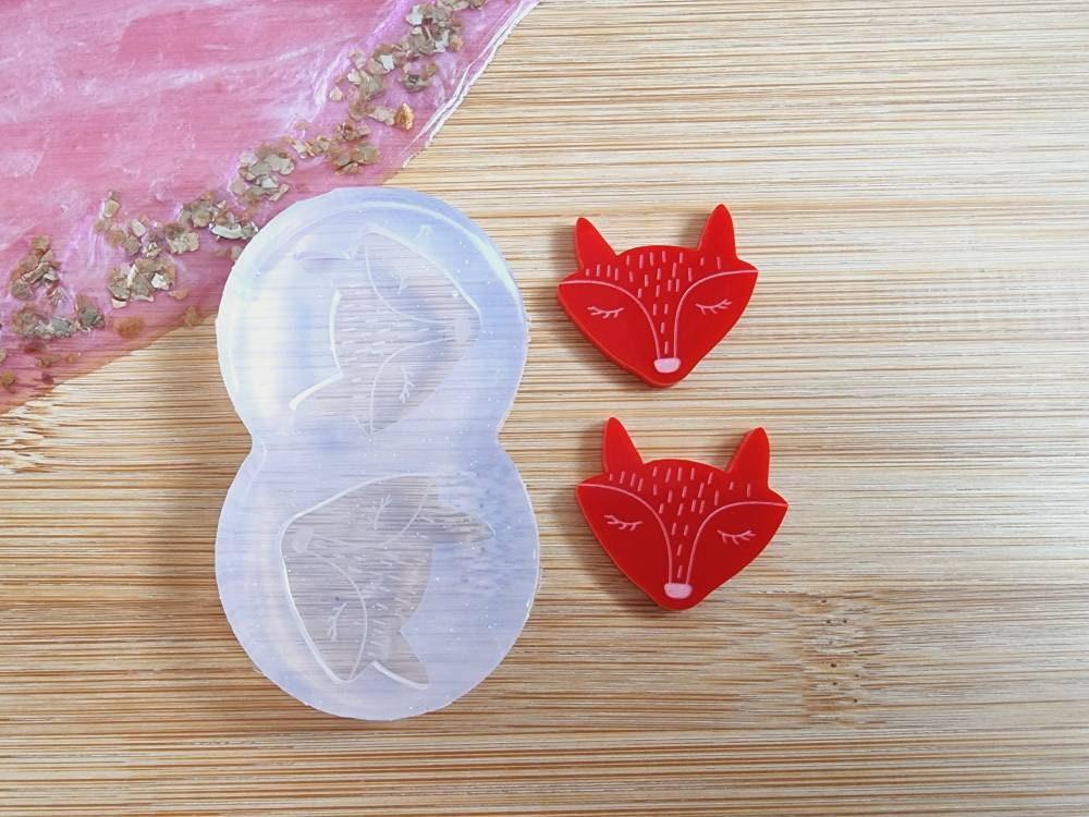 Fox Face silicone mould