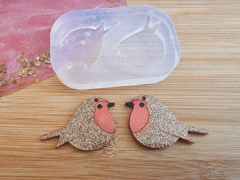 Christmas Robin Moulds