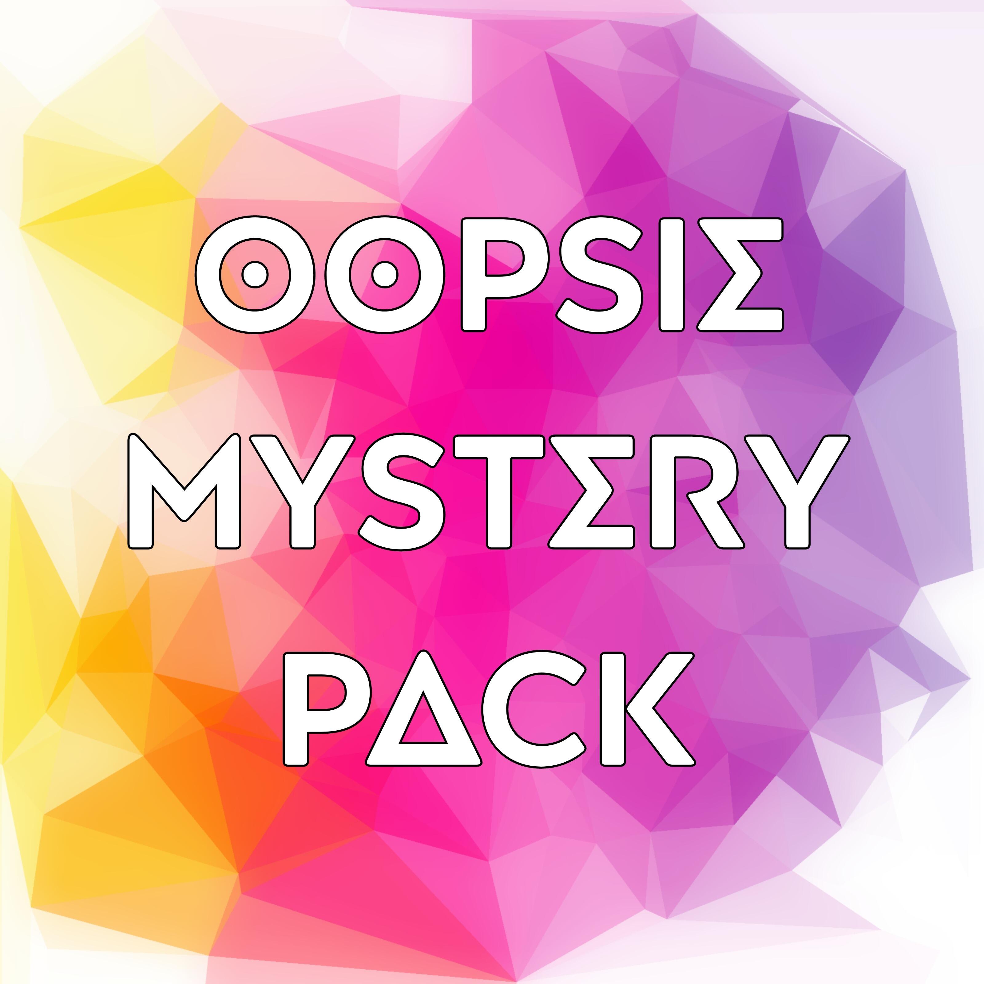 OOPSIE Mystery Rub On Sticker pack