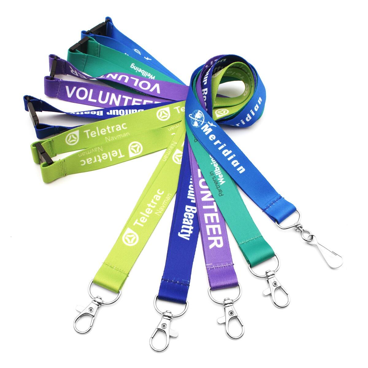 Custom Printed Full Colour Lanyards Personalised Lanyards with Logo ...