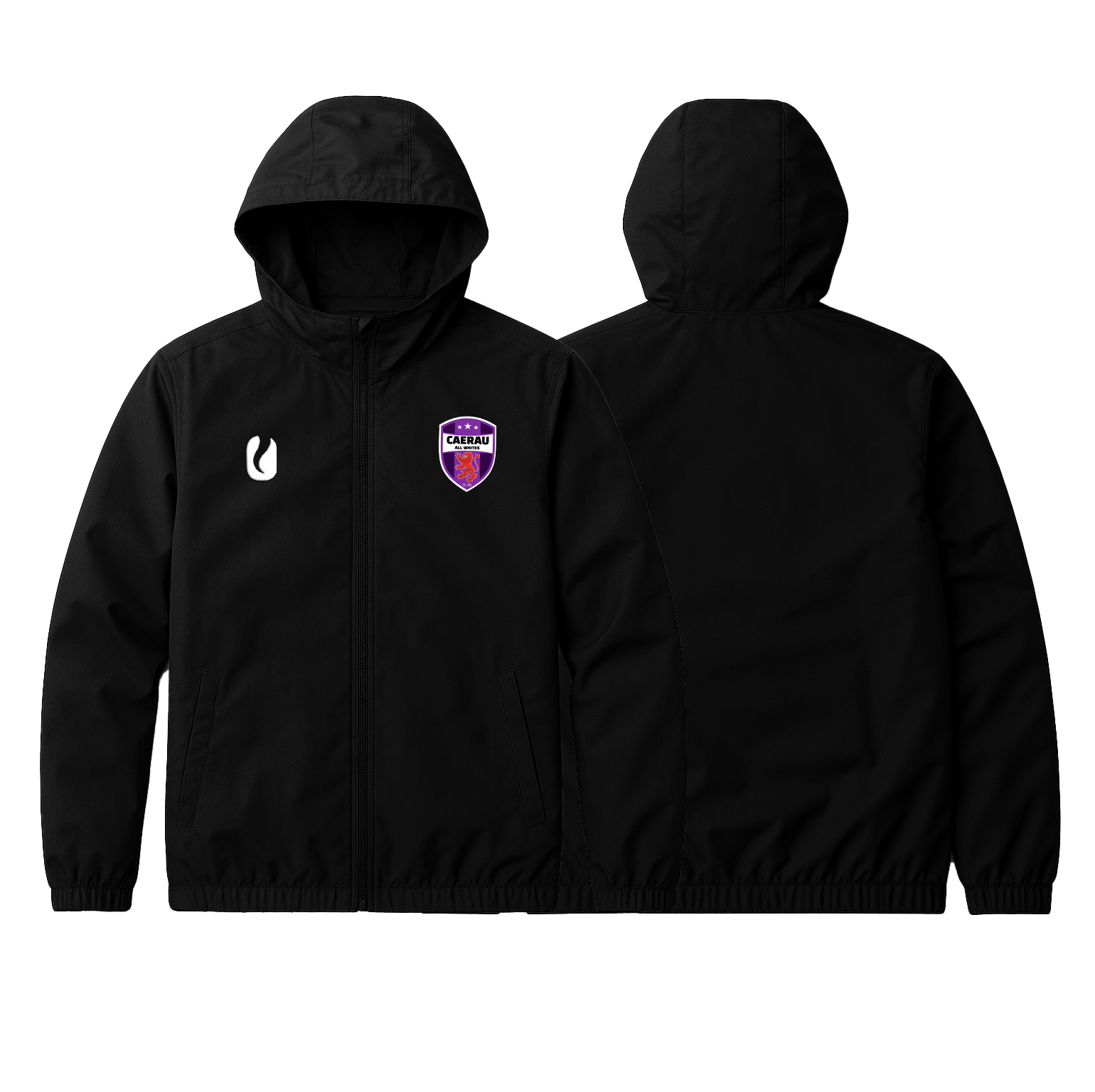 Caerau All-Whites Windbreaker