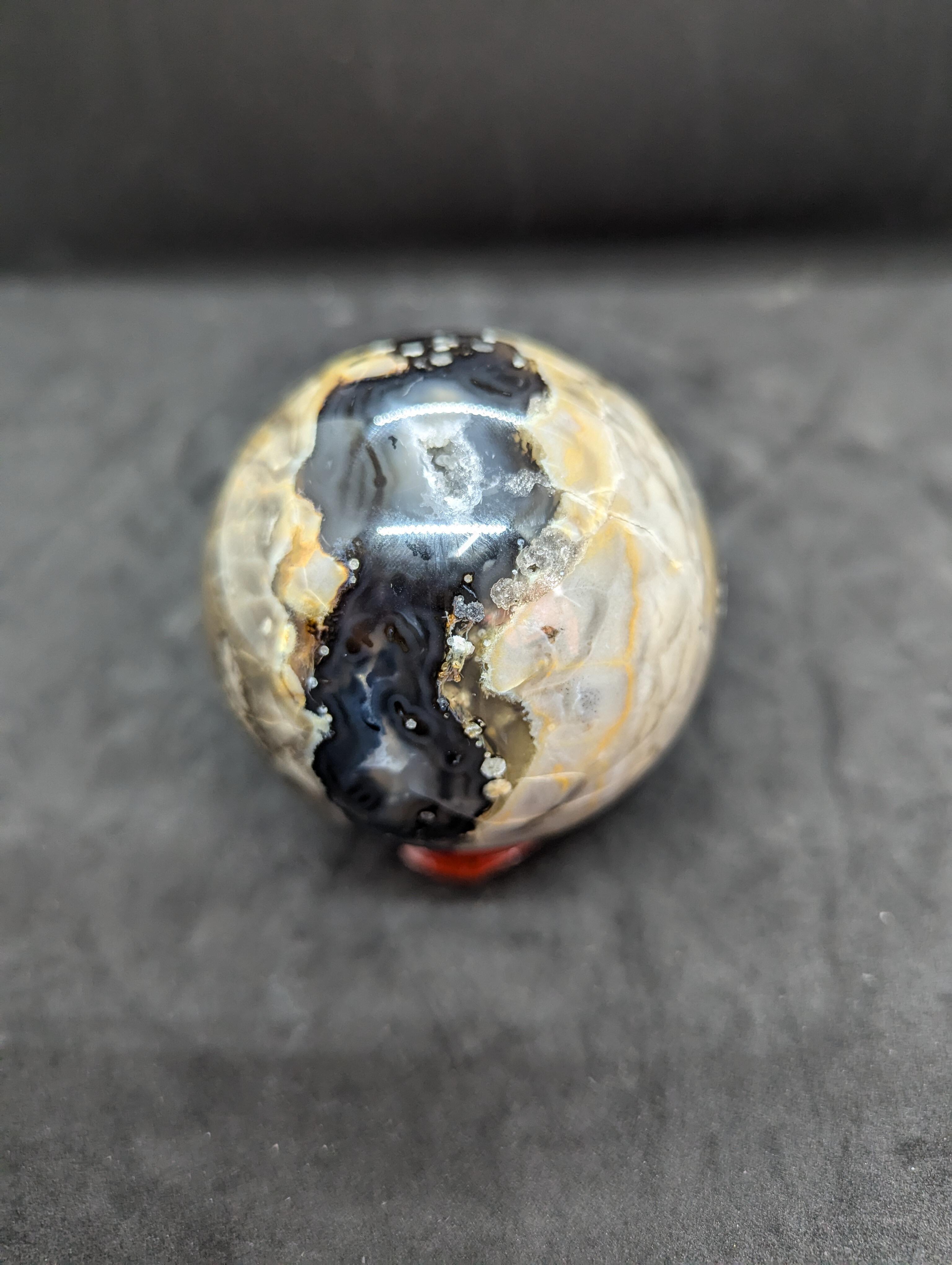 Volcano Agate Sphere