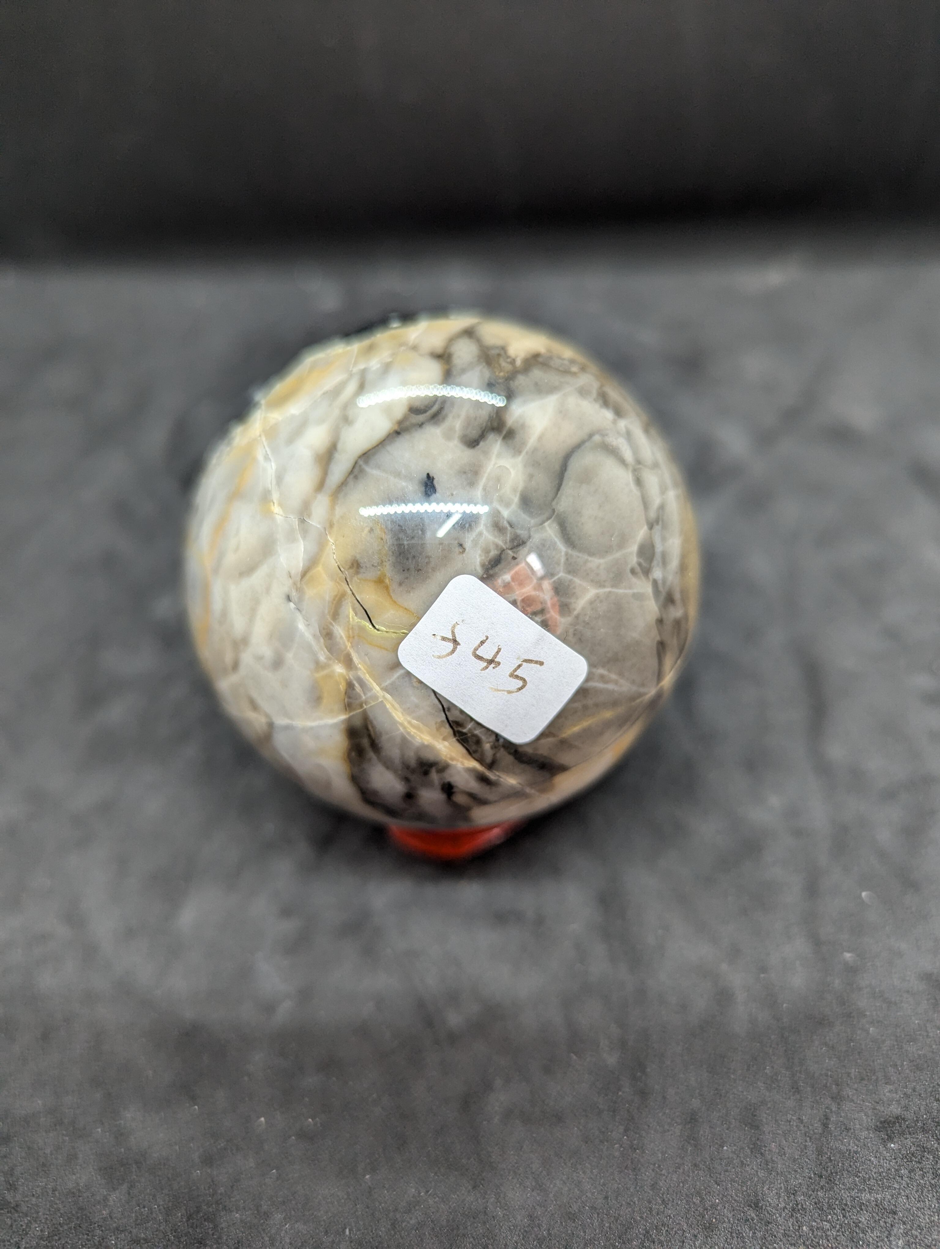 Volcano Agate Sphere