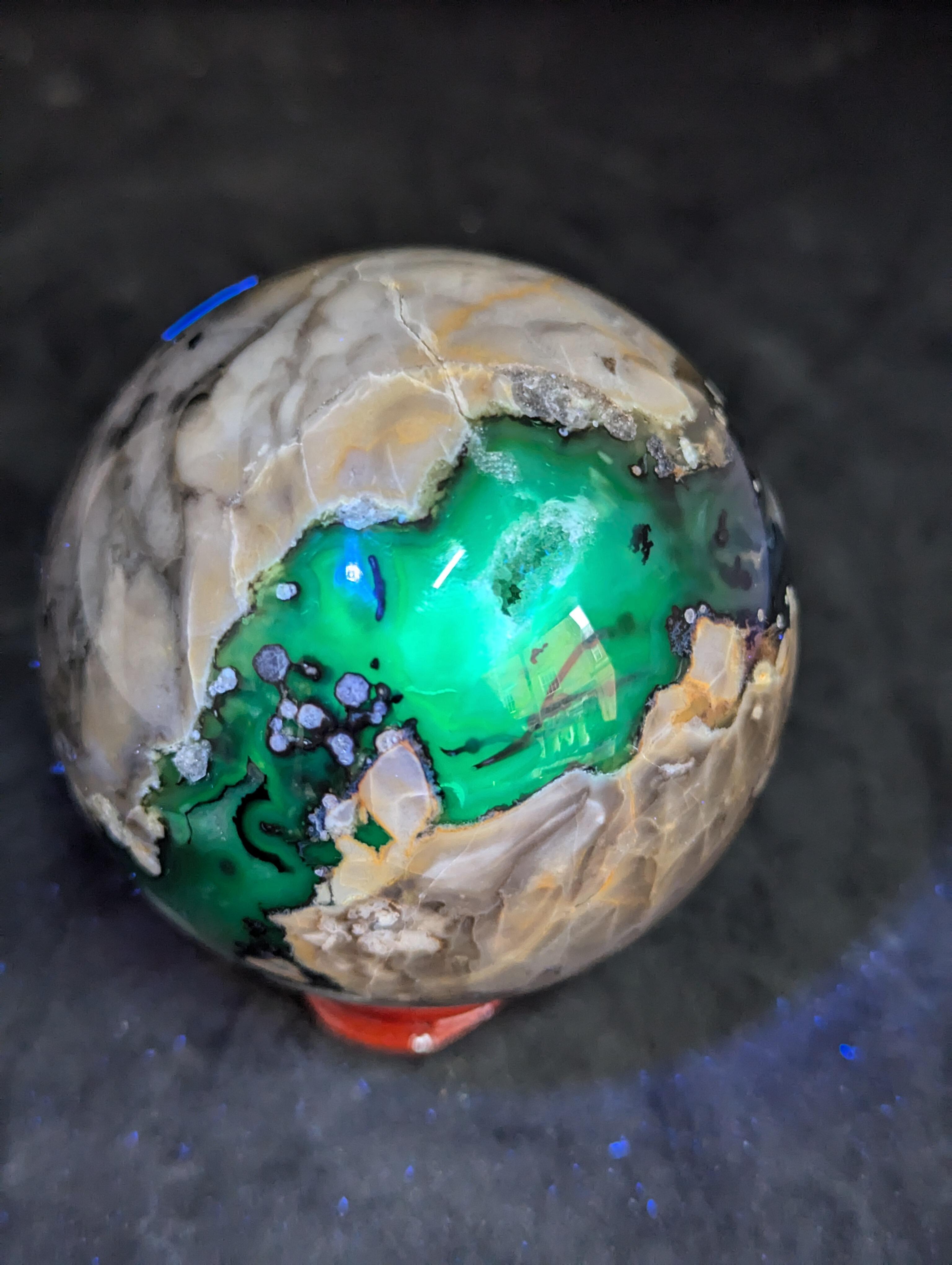 Volcano Agate Sphere