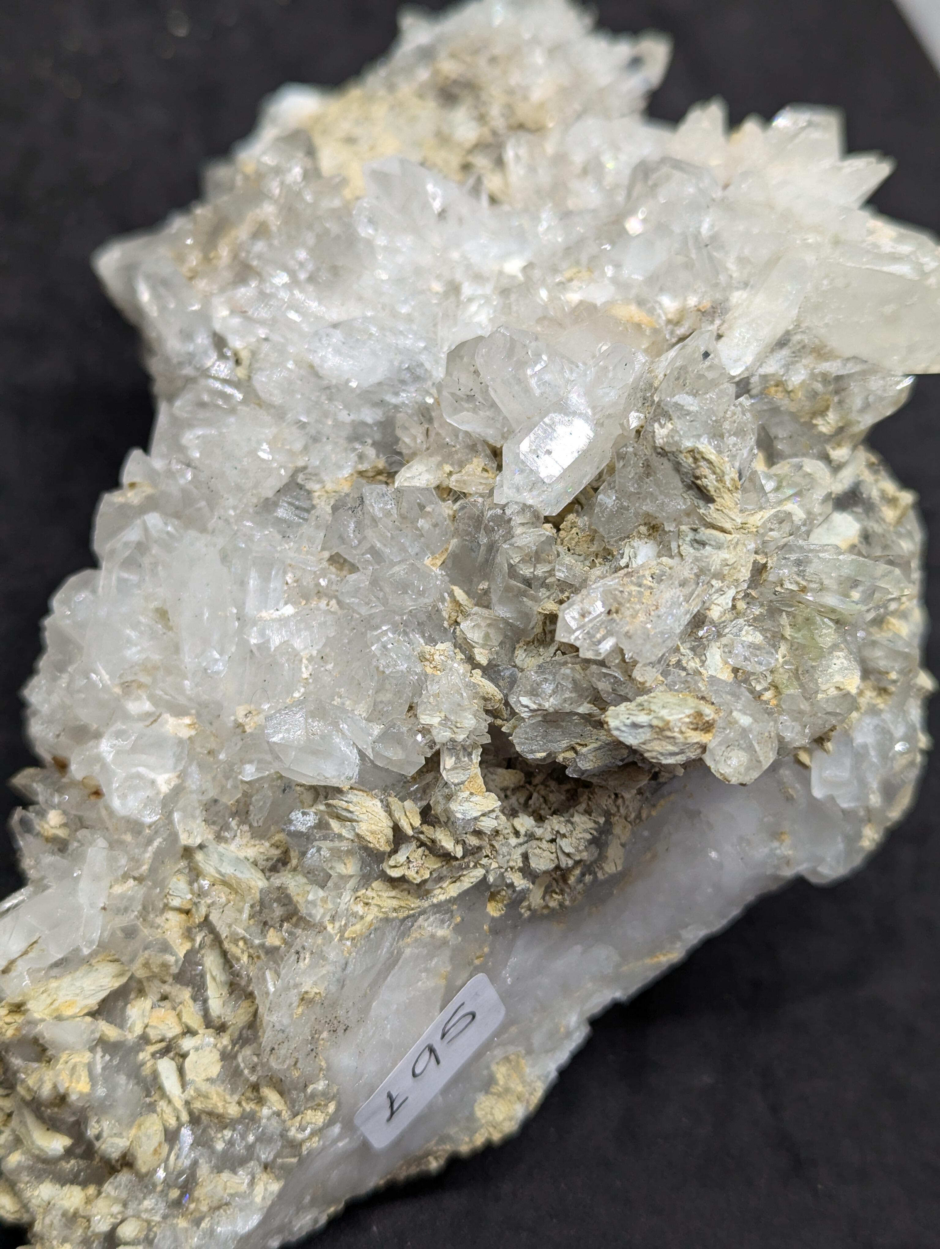 Large Himalayan Quartz Cluster