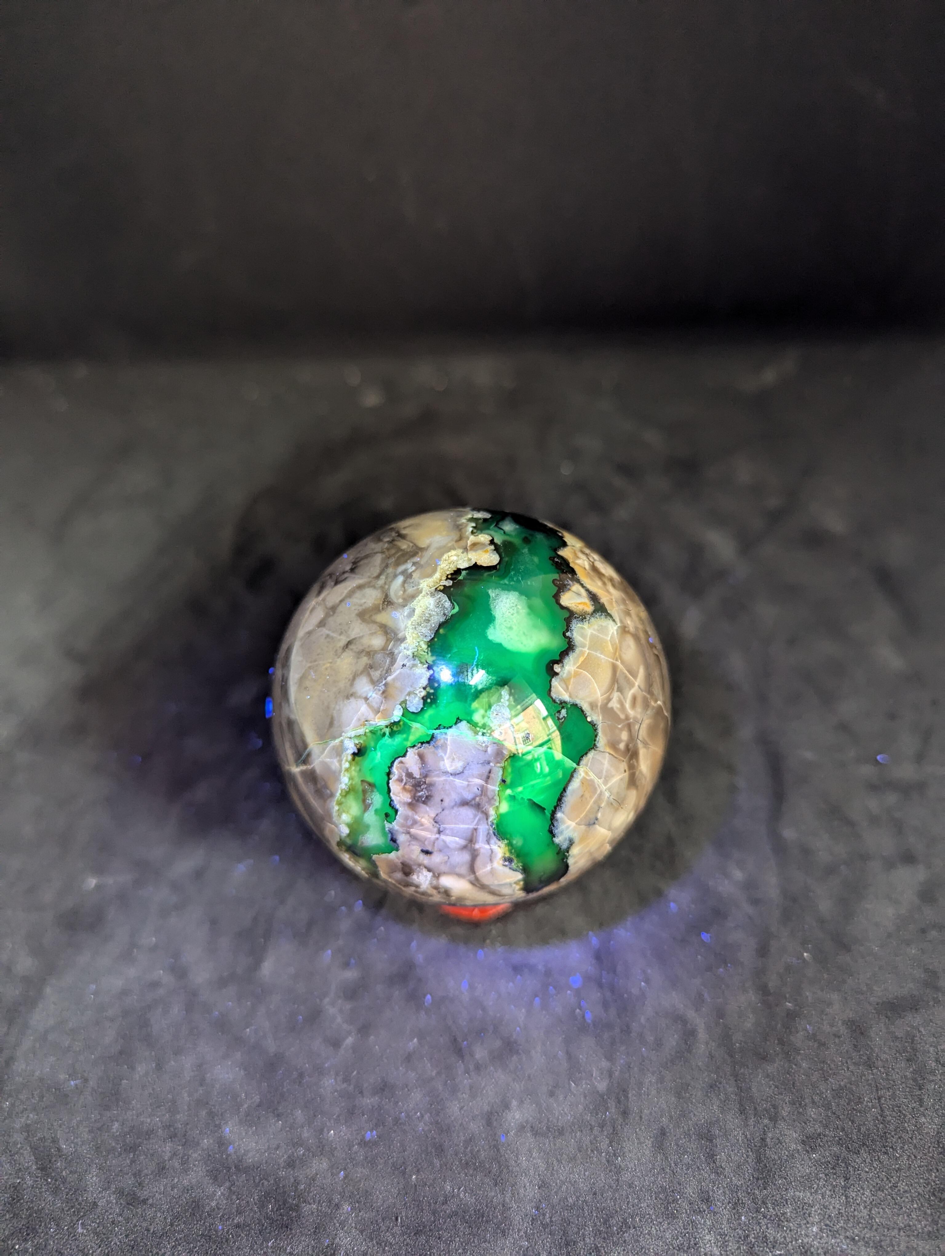 Volcano Agate Sphere