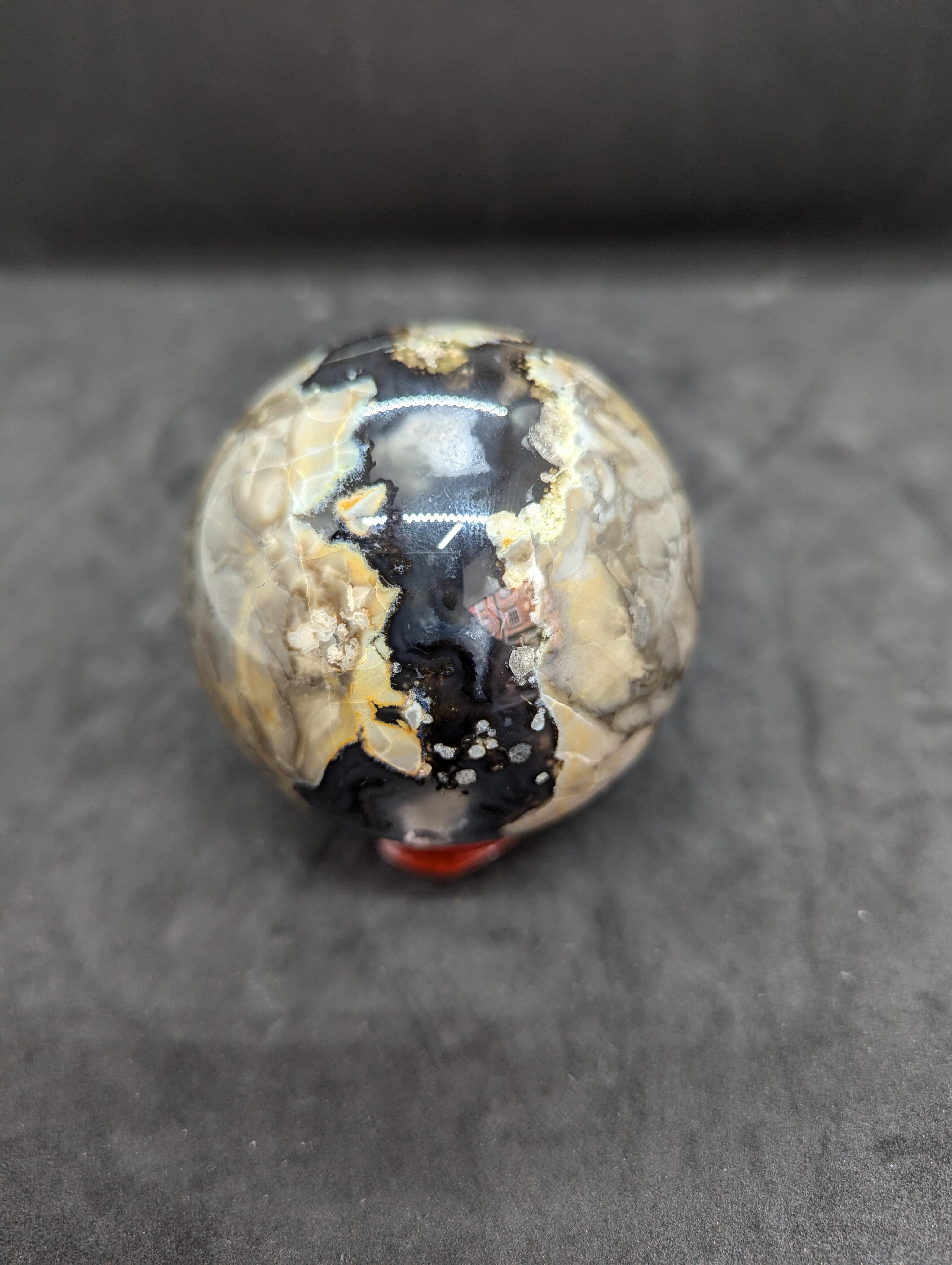 Volcano Agate Sphere