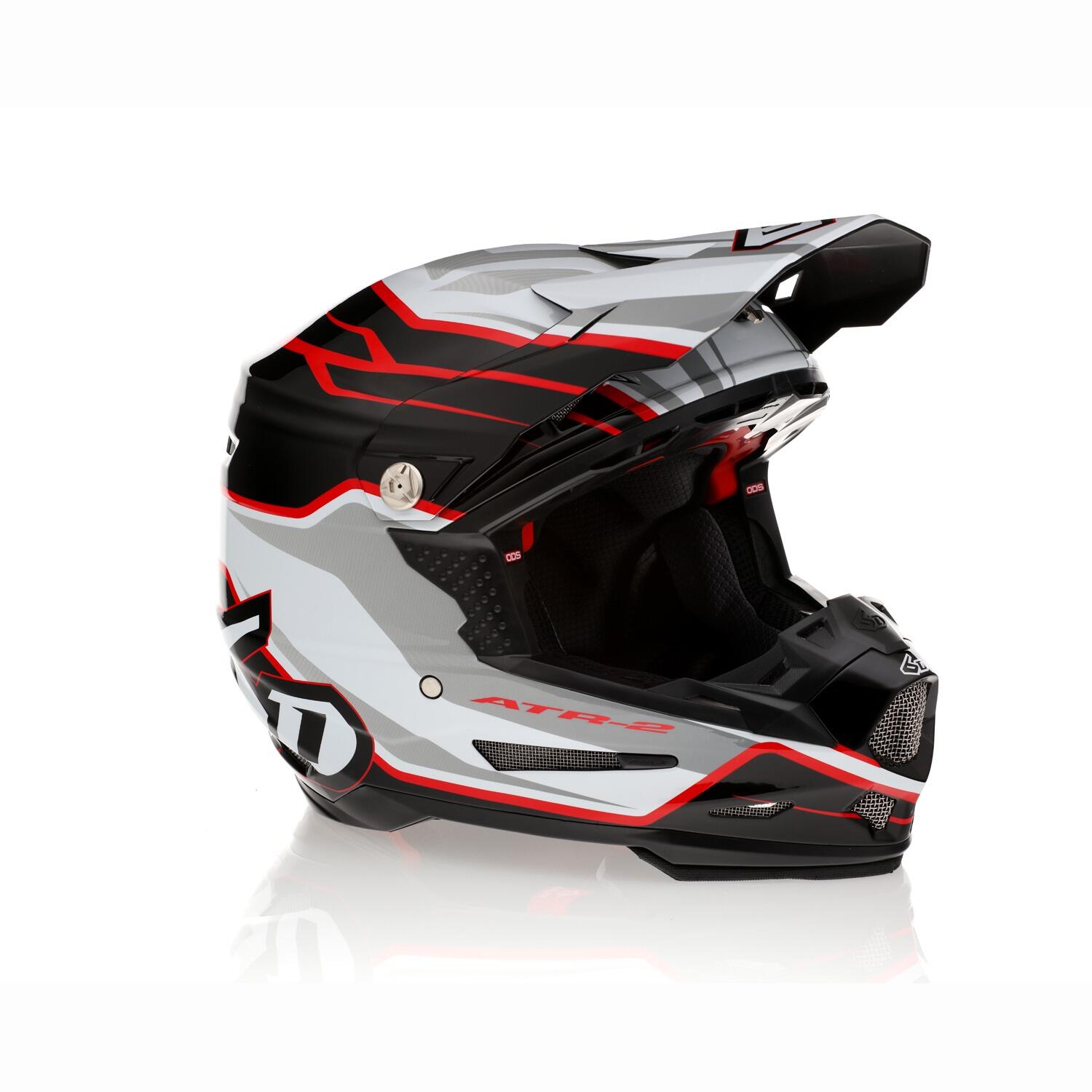 6D Helmets UK - ATR-2 Phase - White Red