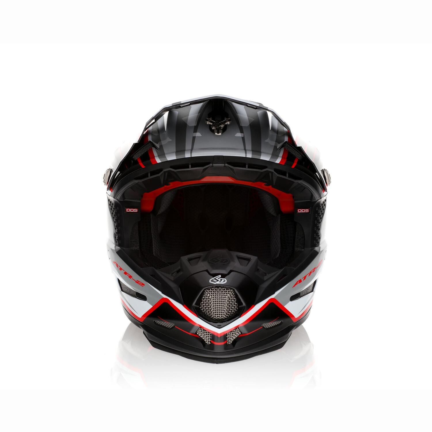 6D Helmets UK - ATR-2 Phase - White Red