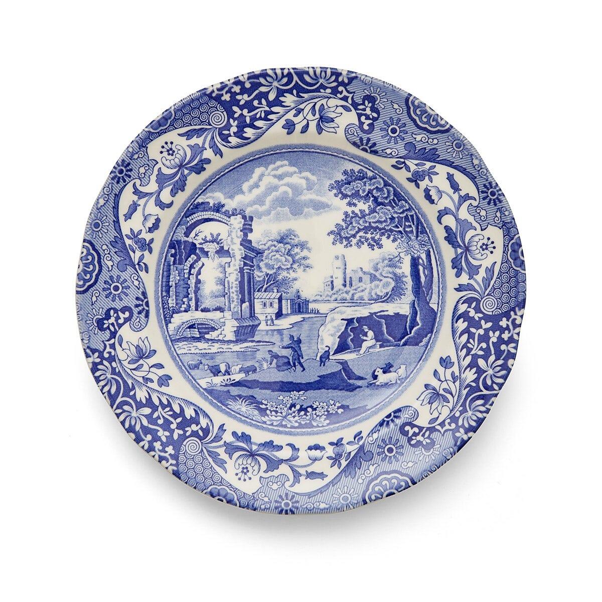 Spode Blue Italian Plate 20cm 8in