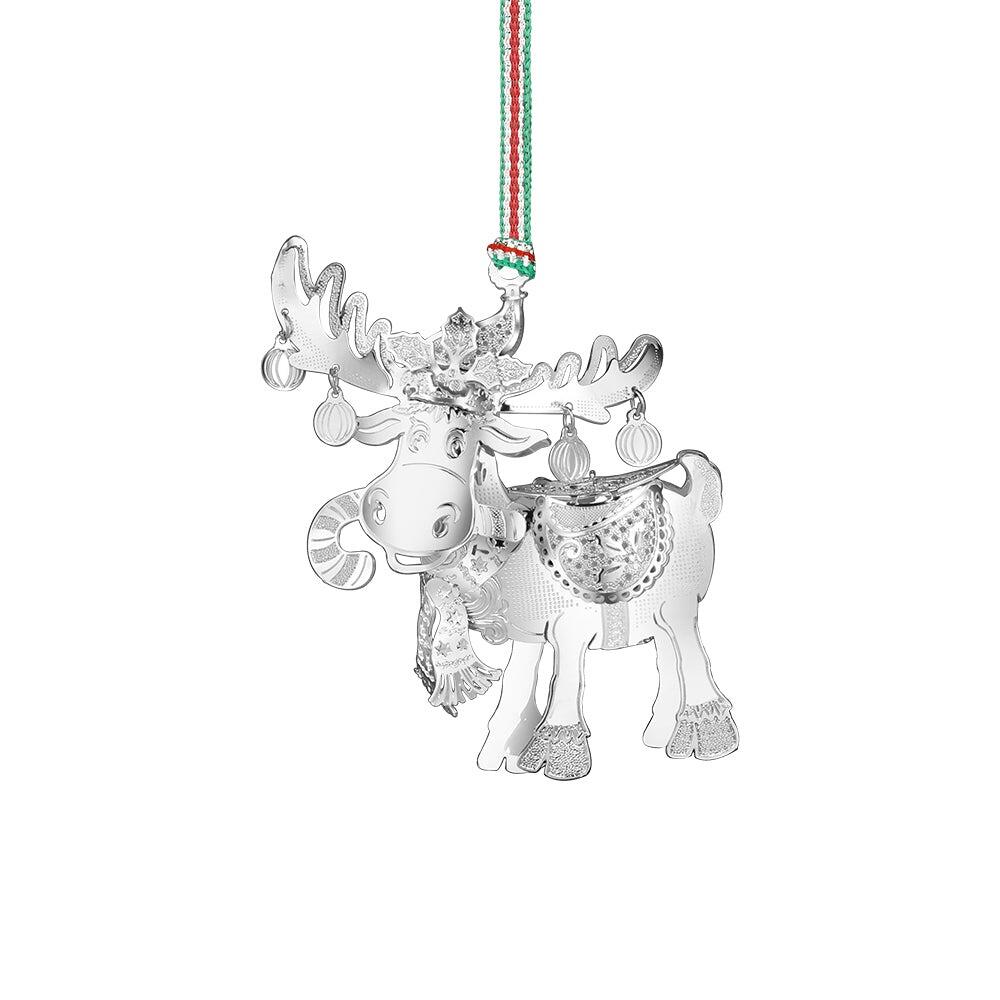 Newbridge Silverware Moose Christmas Tree Decoration