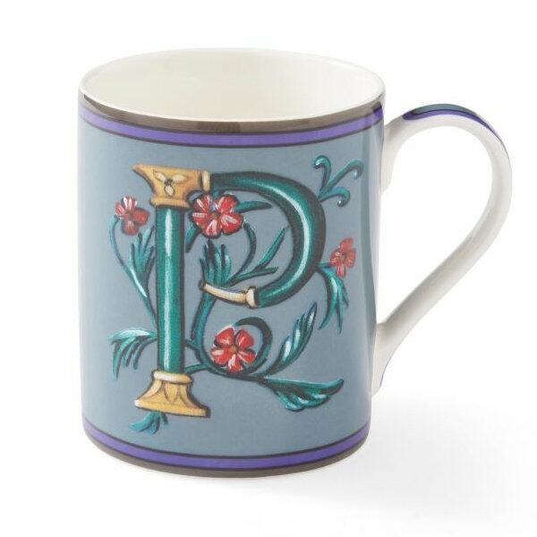 Spode Kit Kemp Alphabet Mug - P