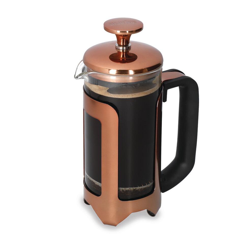 La Cafetiere Roma Stainless Steel Cafetiere 3 Cup Copper Effect Finish