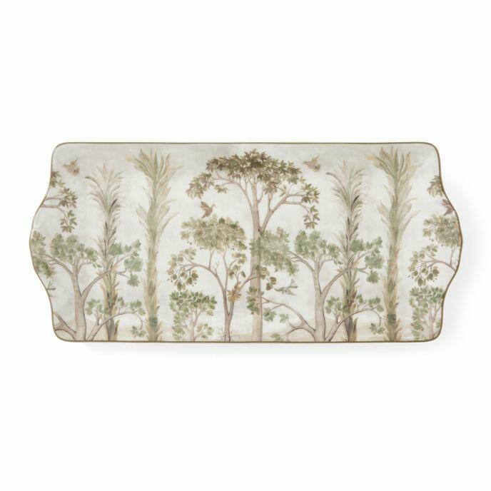 Spode Tall Trees Sandwich Tray 33.8x15.7cm 12inch