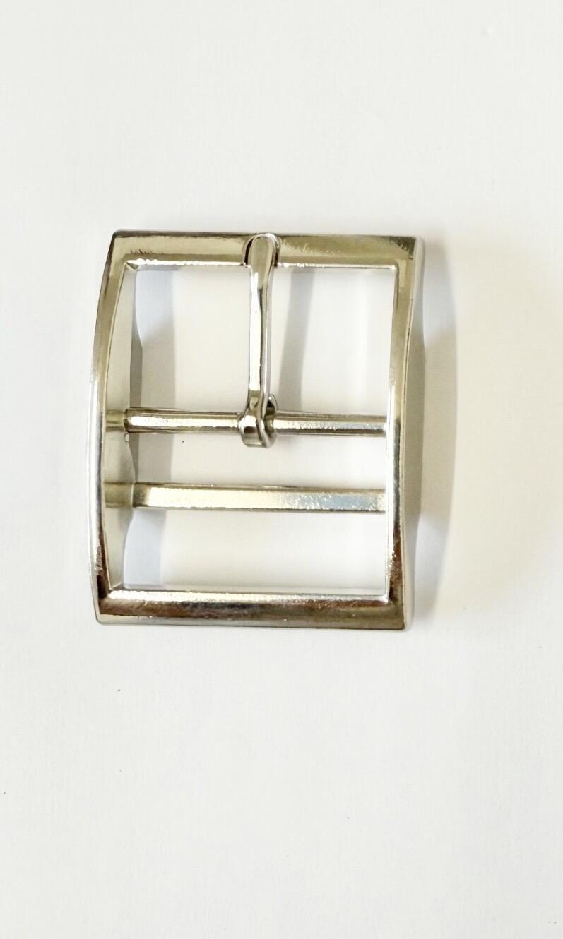 Caveson Buckle Nickel Plate Square Edge