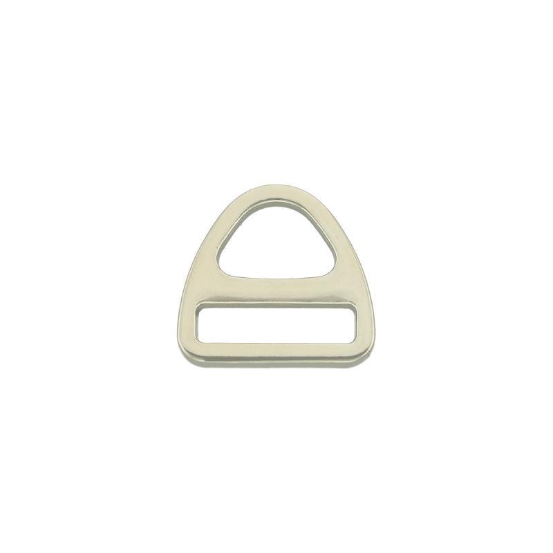 Harness D Ring Attachment Nickel Plate