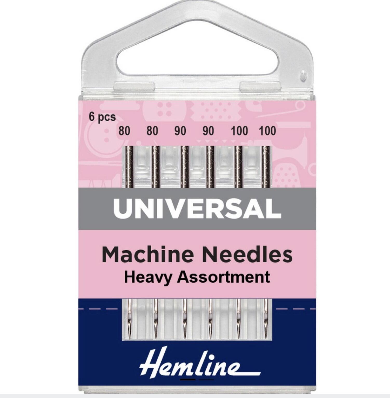 Pack of Hemline Sewing Machine Needles